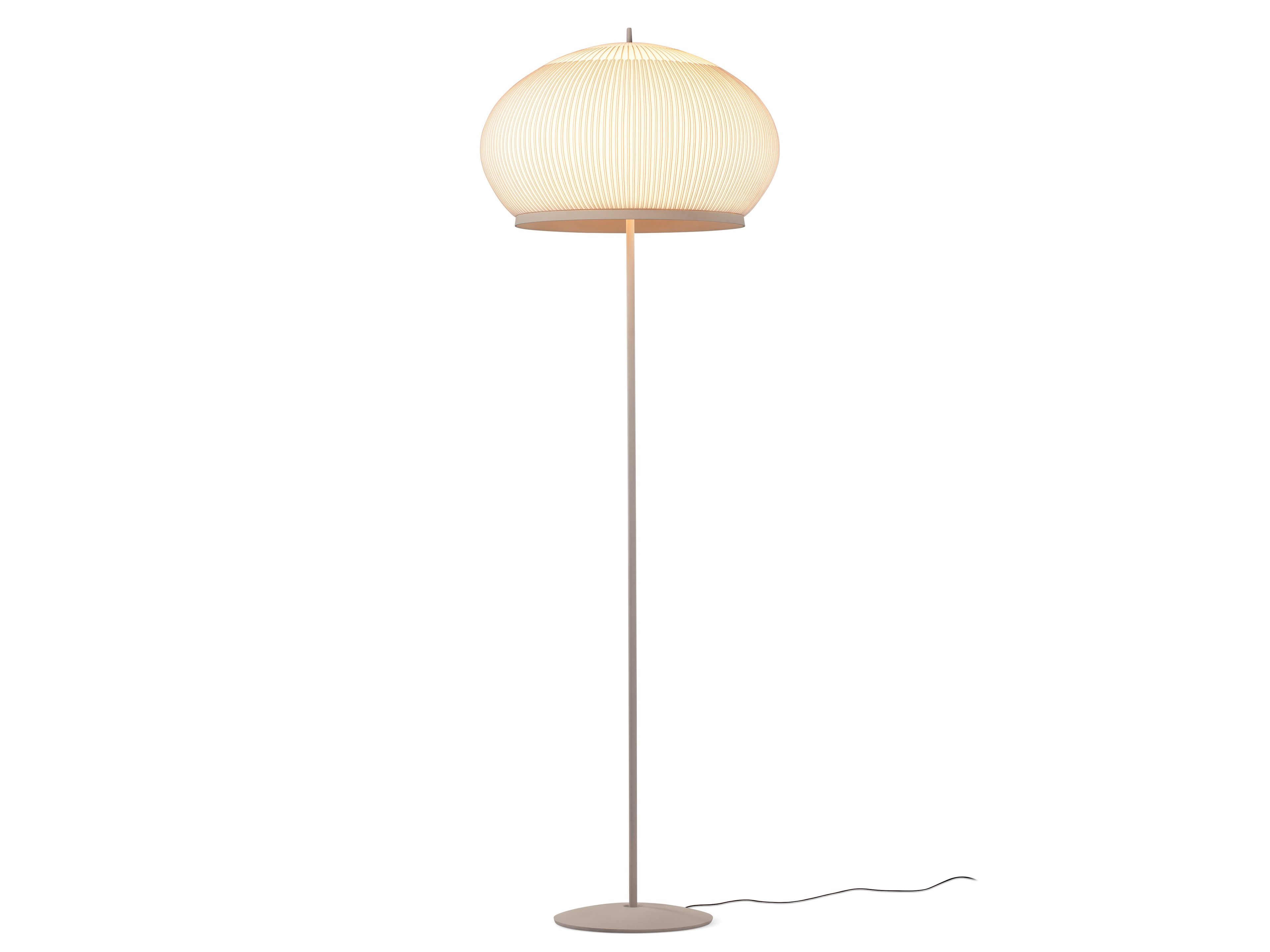 KNIT LED fabric floor lamp By Vibia | design Meike Harde