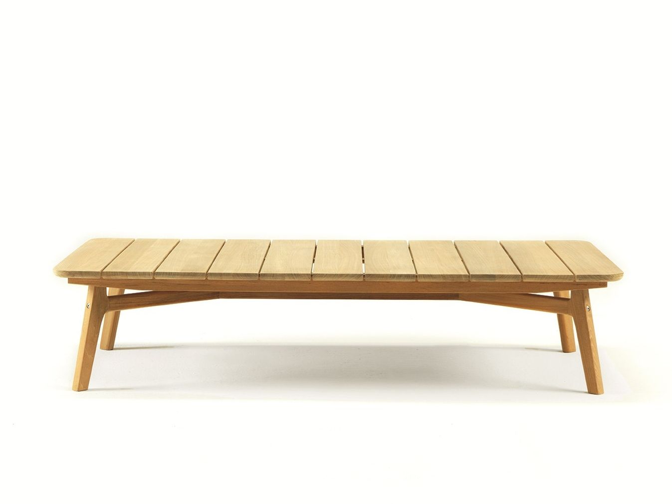 KNIT | Rectangular coffee table By Ethimo design Patrick Norguet