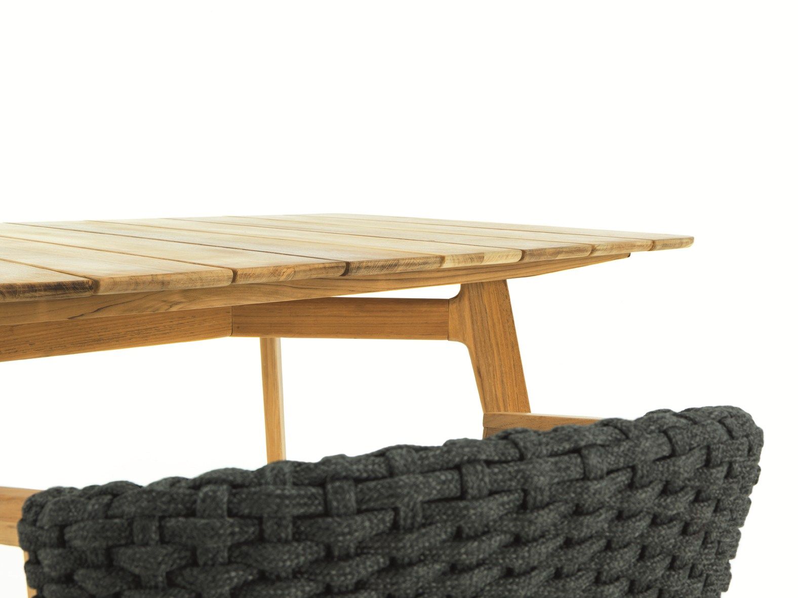 KNIT | Rectangular table By Ethimo design Patrick Norguet