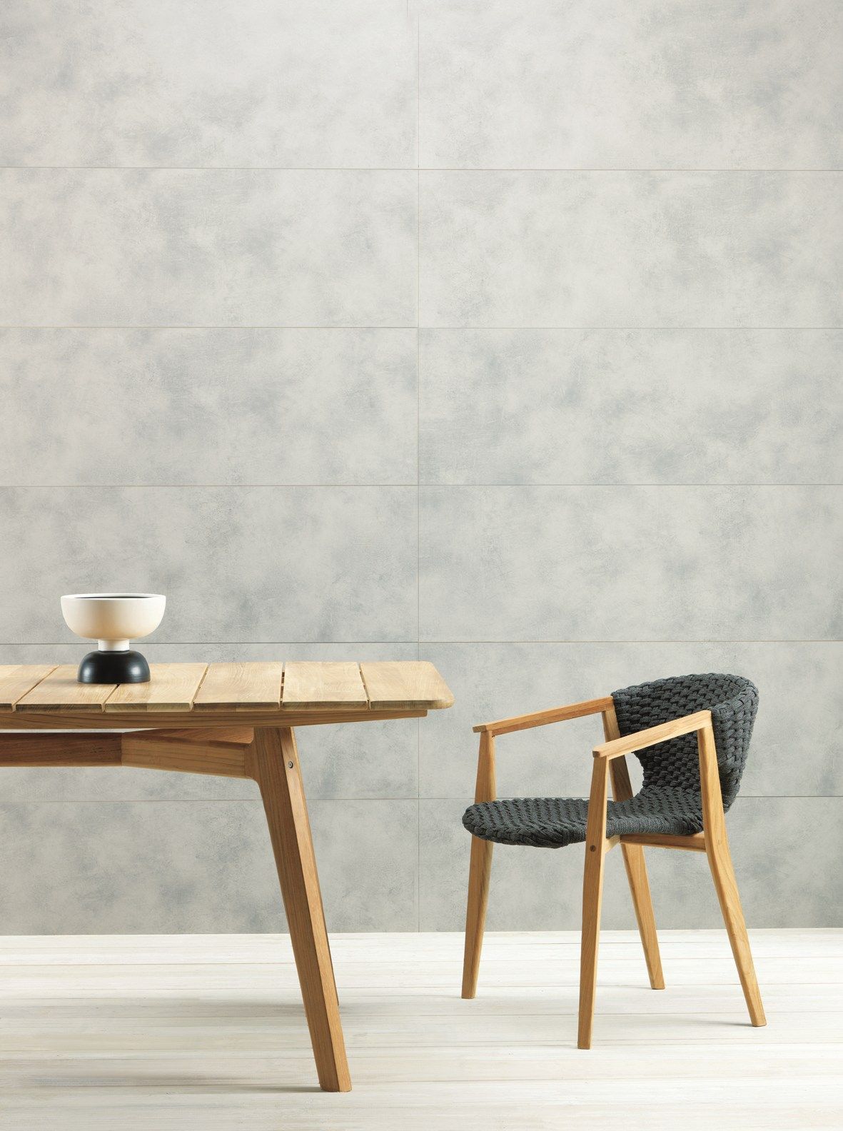 KNIT | Rectangular table By Ethimo design Patrick Norguet