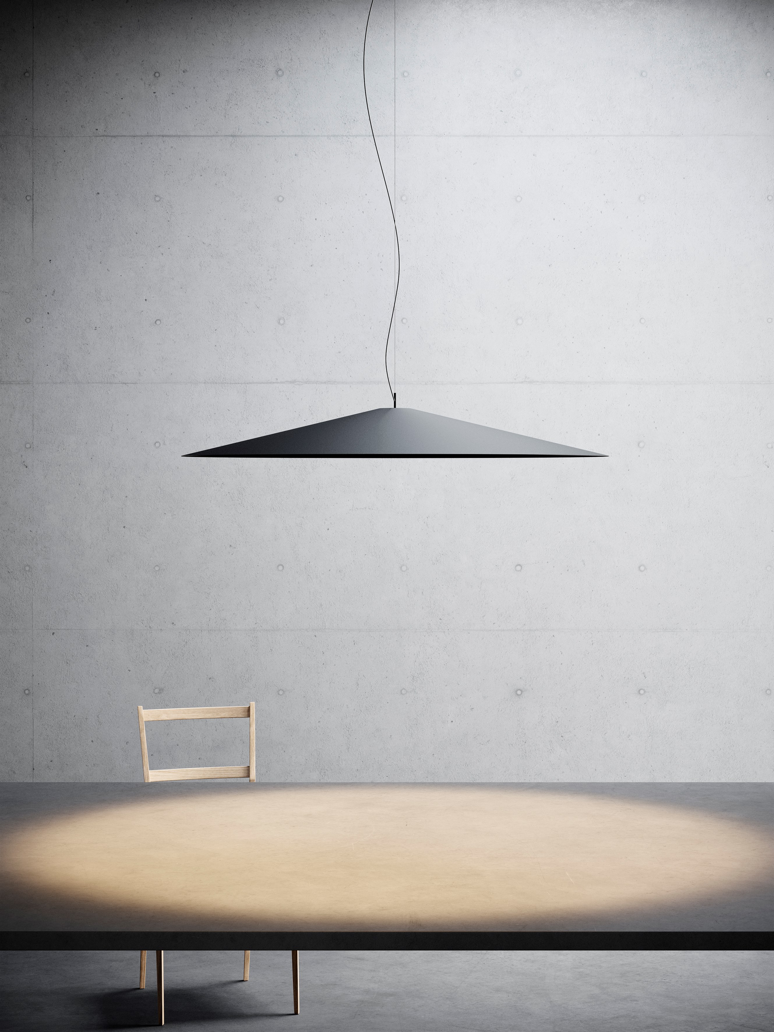 Aluminium pendant lamp KOINÈ By LUCEPLAN design Mandalaki Studio
