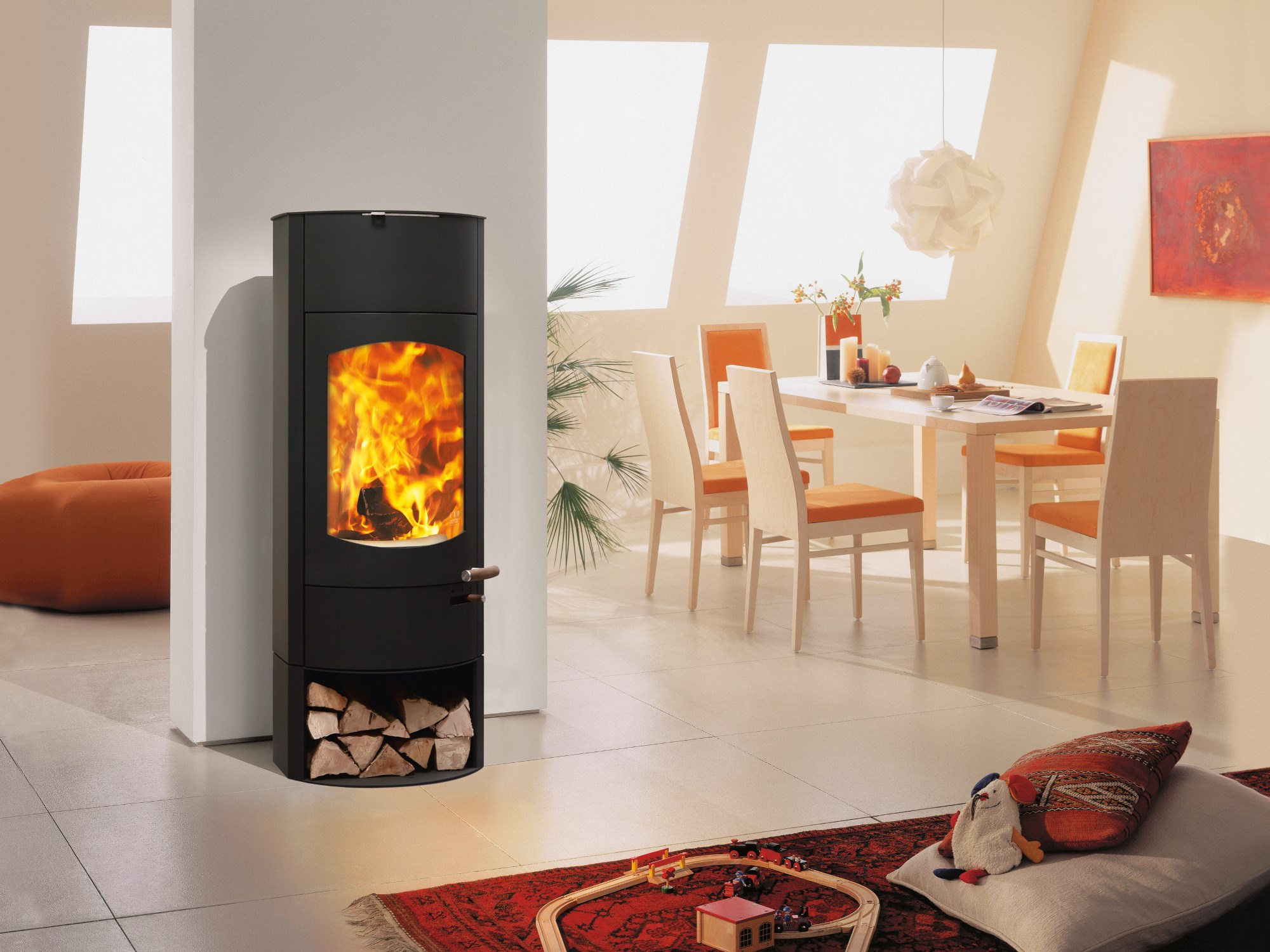 Wood-burning stove KOKO 2.0 / KOKO XTRA 2.0 By Austroflamm