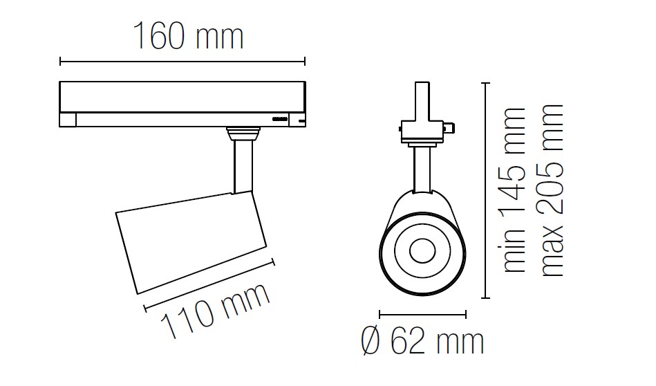 KONE Track-Light By Fan Europe Lighting