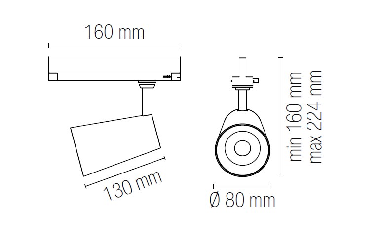 KONE Track-Light By Fan Europe Lighting