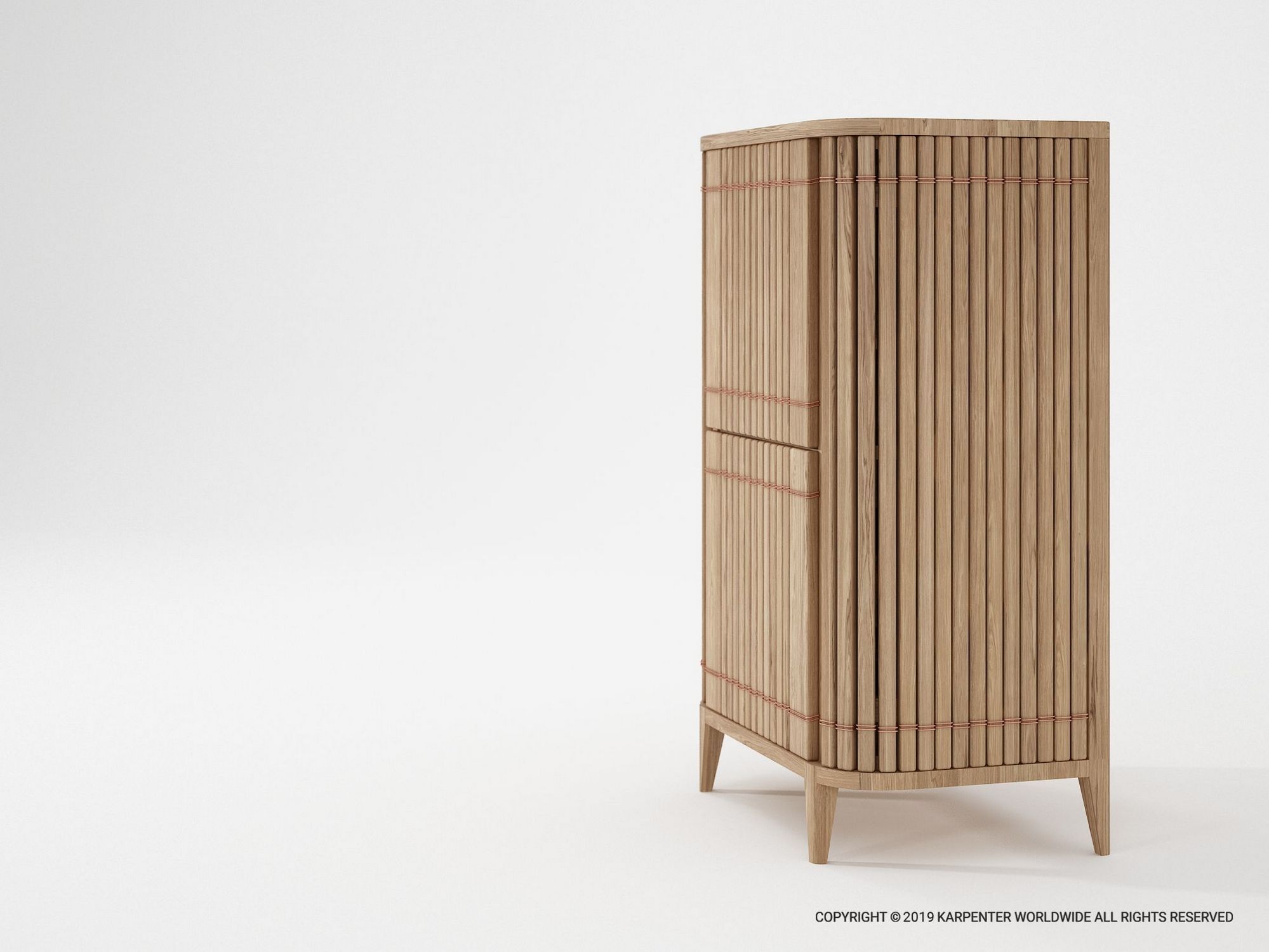 KOPPAR | Bar cabinet By KARPENTER design Hugues Revuelta