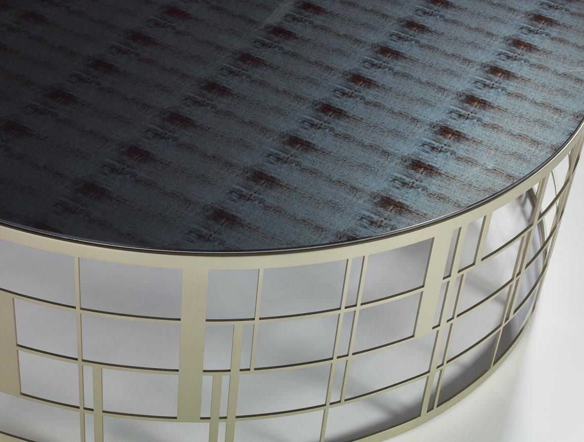 KORO Round side table By Sicis | design Massimiliano Raggi