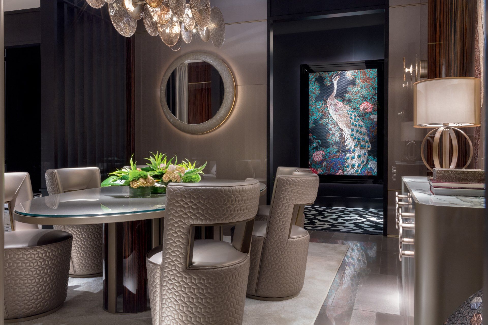 KORO Oval table By Sicis | design Massimiliano Raggi