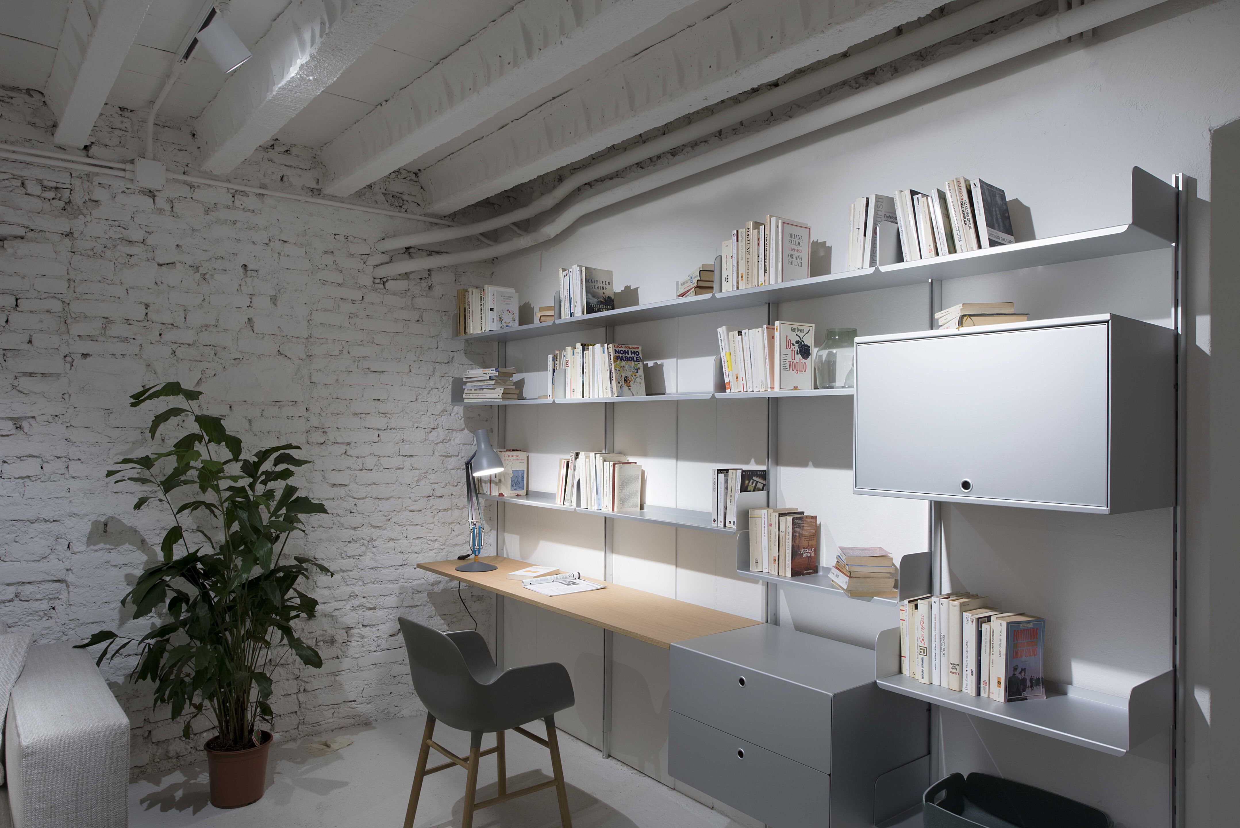 K1 STUDIO Modular aluminium office shelving By KRIPTONITE