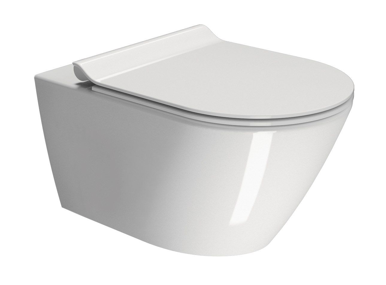 KUBE X 55/F | Toilet By GSI ceramica