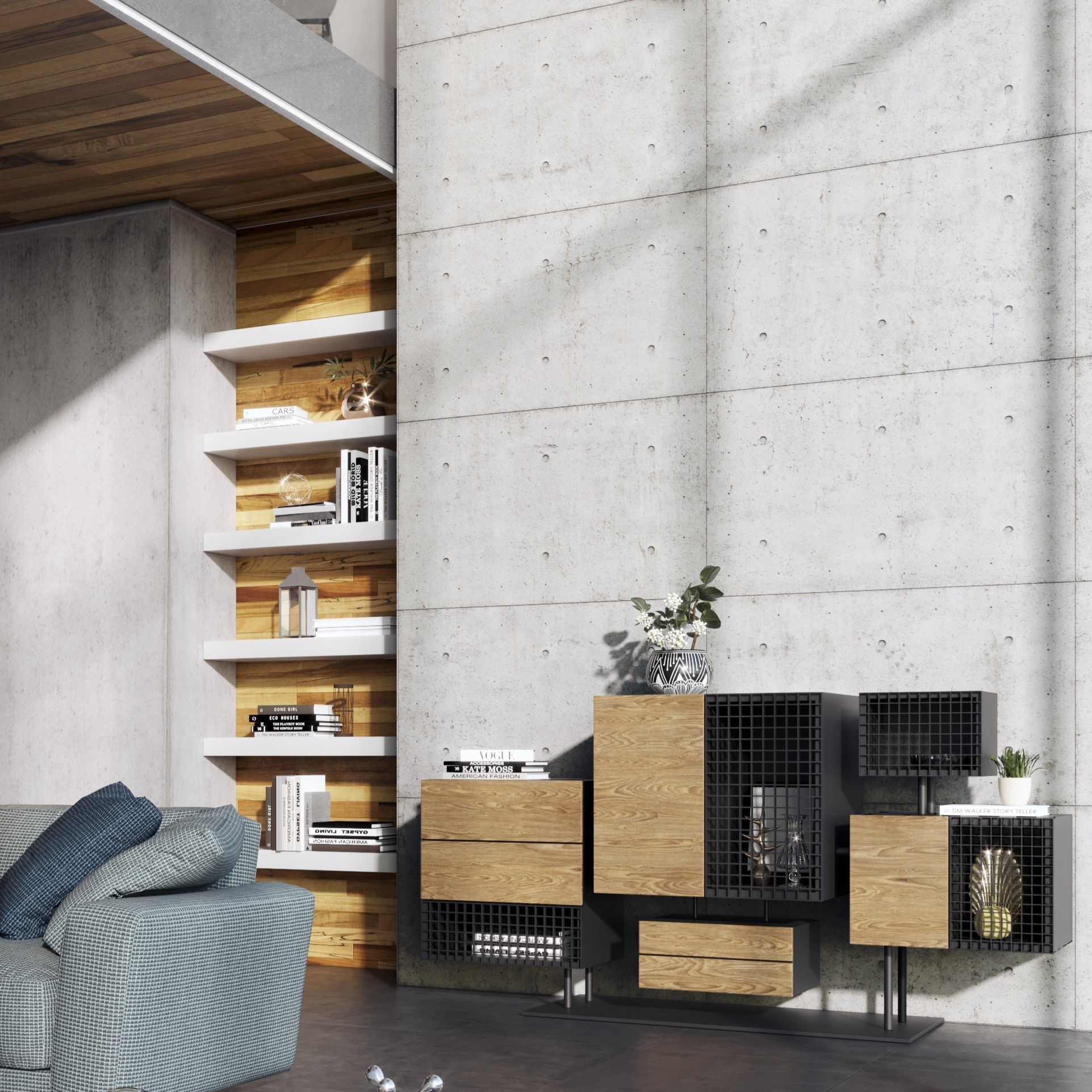 KUBIK Sideboard By Cobermaster Concept