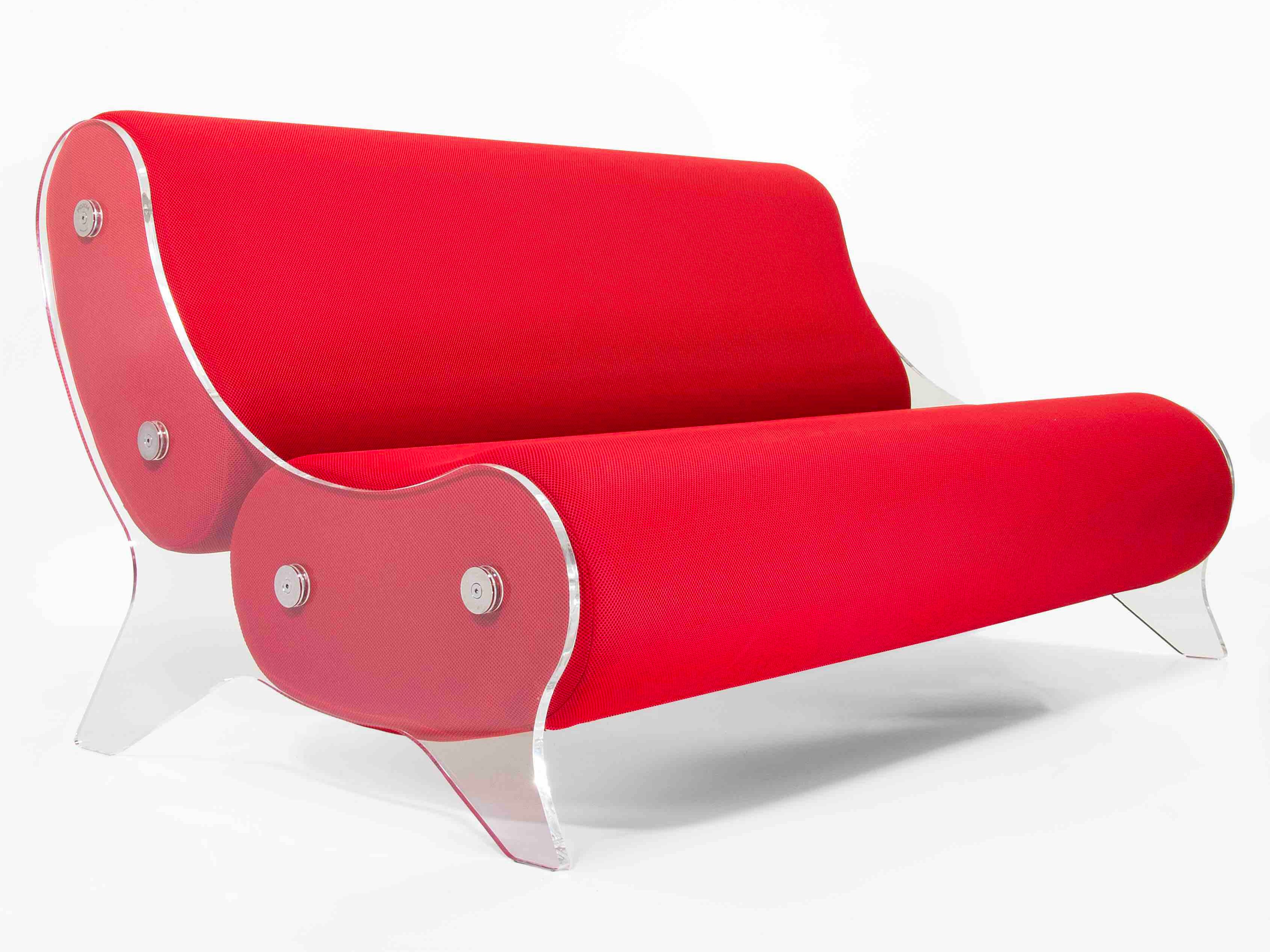 KUUMO SOFA RED Divano a 2 posti By KUUMO