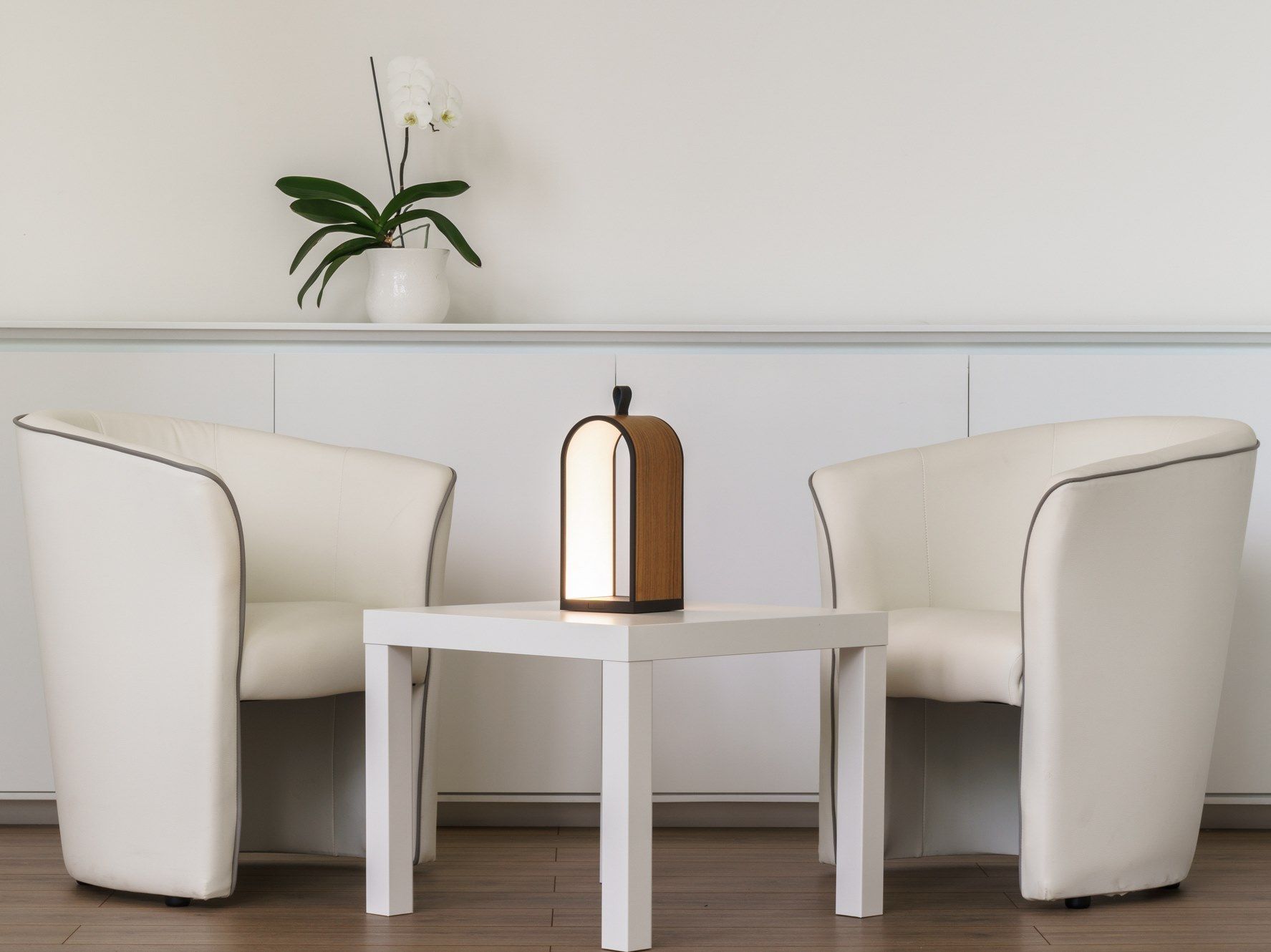 LED wooden table lamp with USB charging KYTA - LIGHT WOOD Kyta Collection By Emera Design design ...