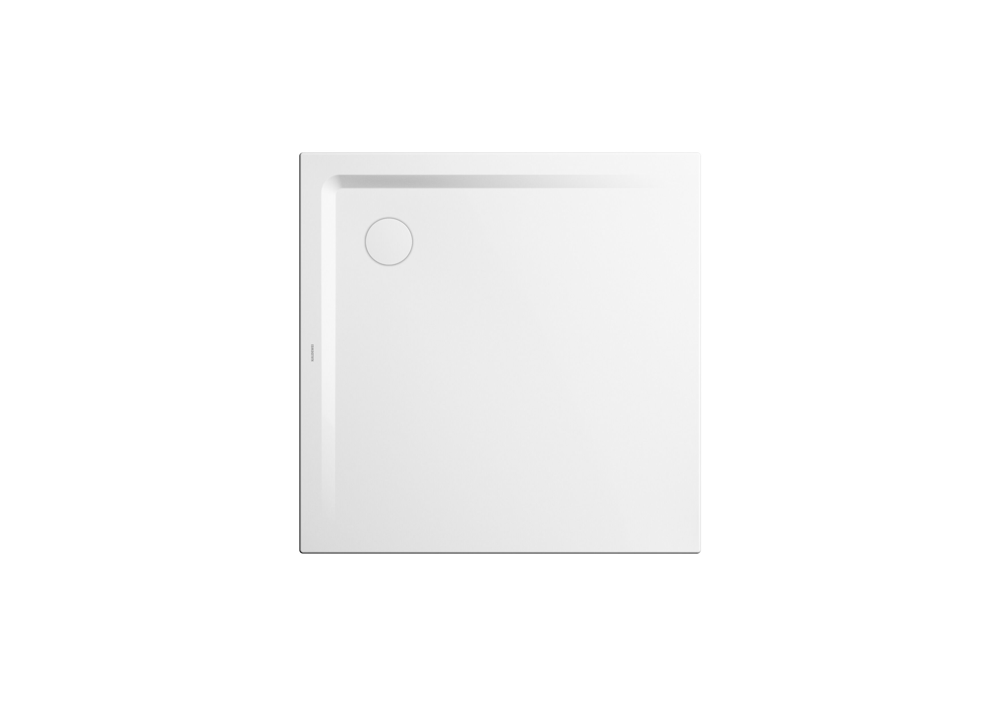 SUPERPLAN Rectangular enamelled steel shower tray By Kaldewei