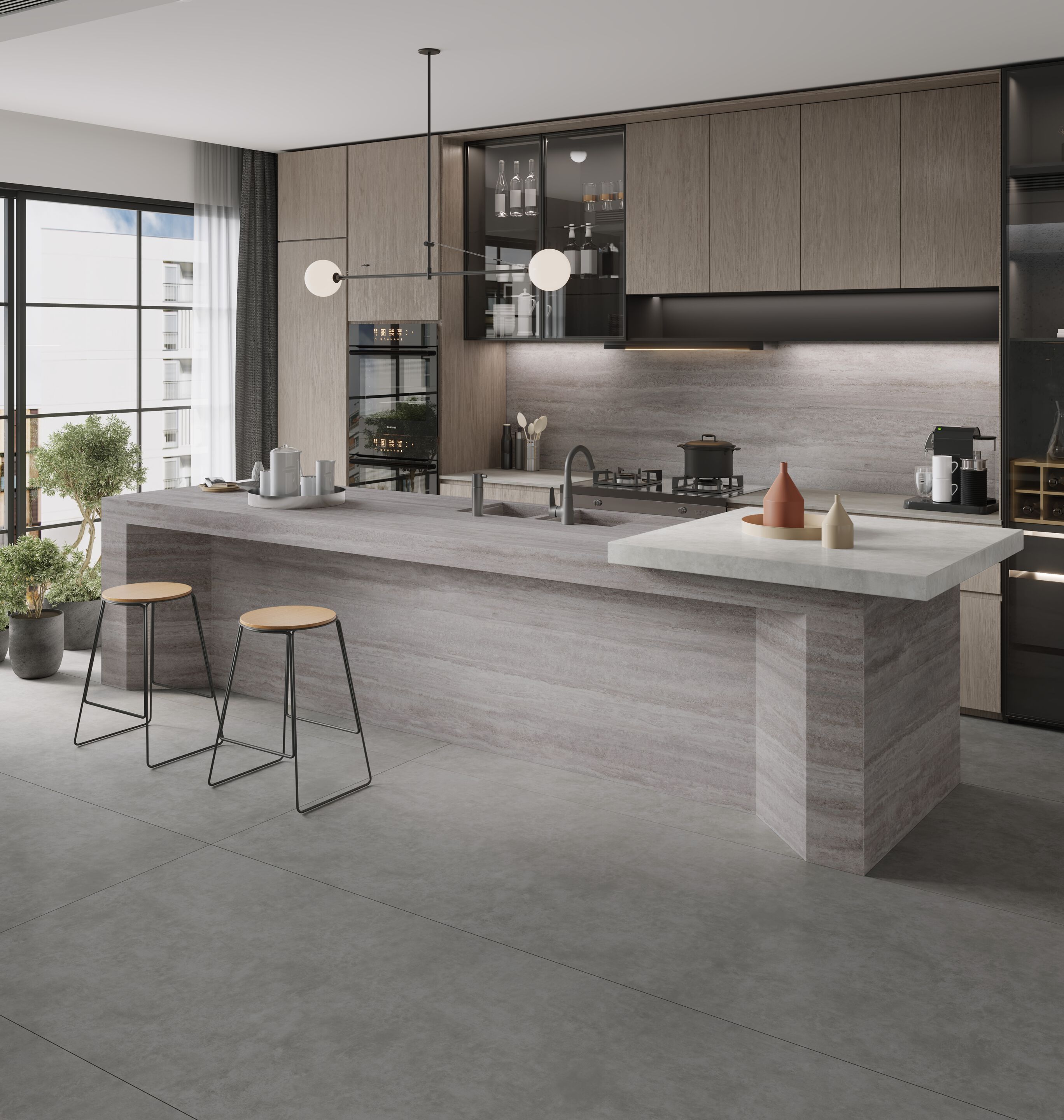 EARTH COLLECTION Indoor/outdoor porcelain stoneware wall/floor tiles ...