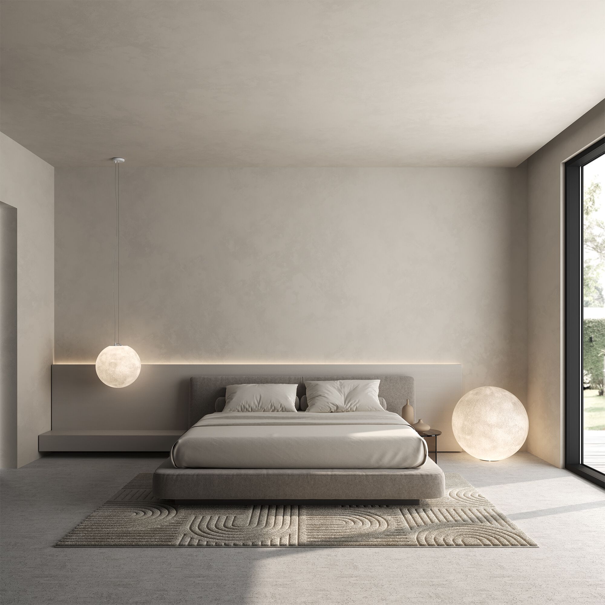 ULULÌ - ULULÀ Fiberglass pendant lamp By Karman | design Matteo Ugolini