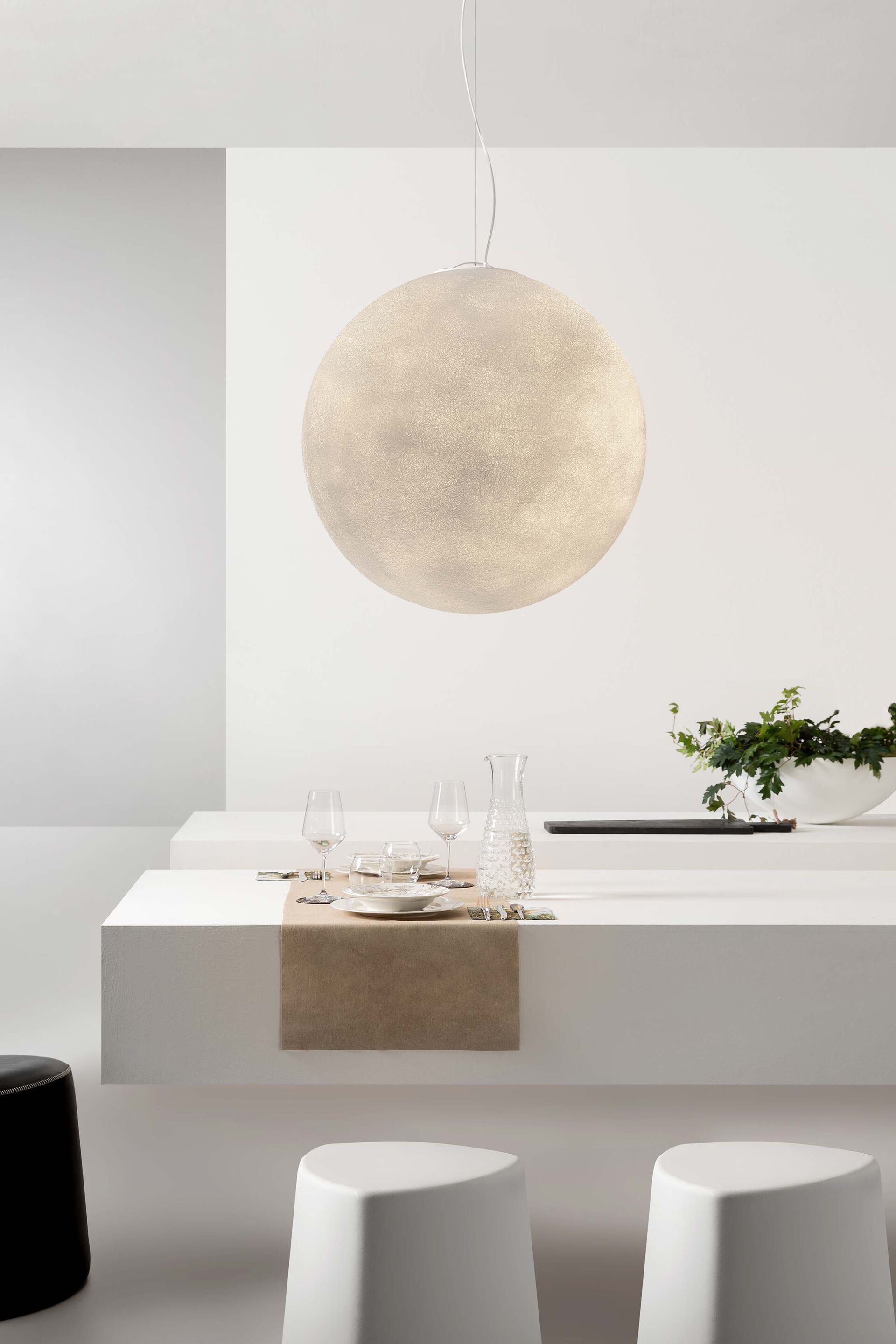 ULULÌ - ULULÀ Fiberglass pendant lamp By Karman | design Matteo Ugolini