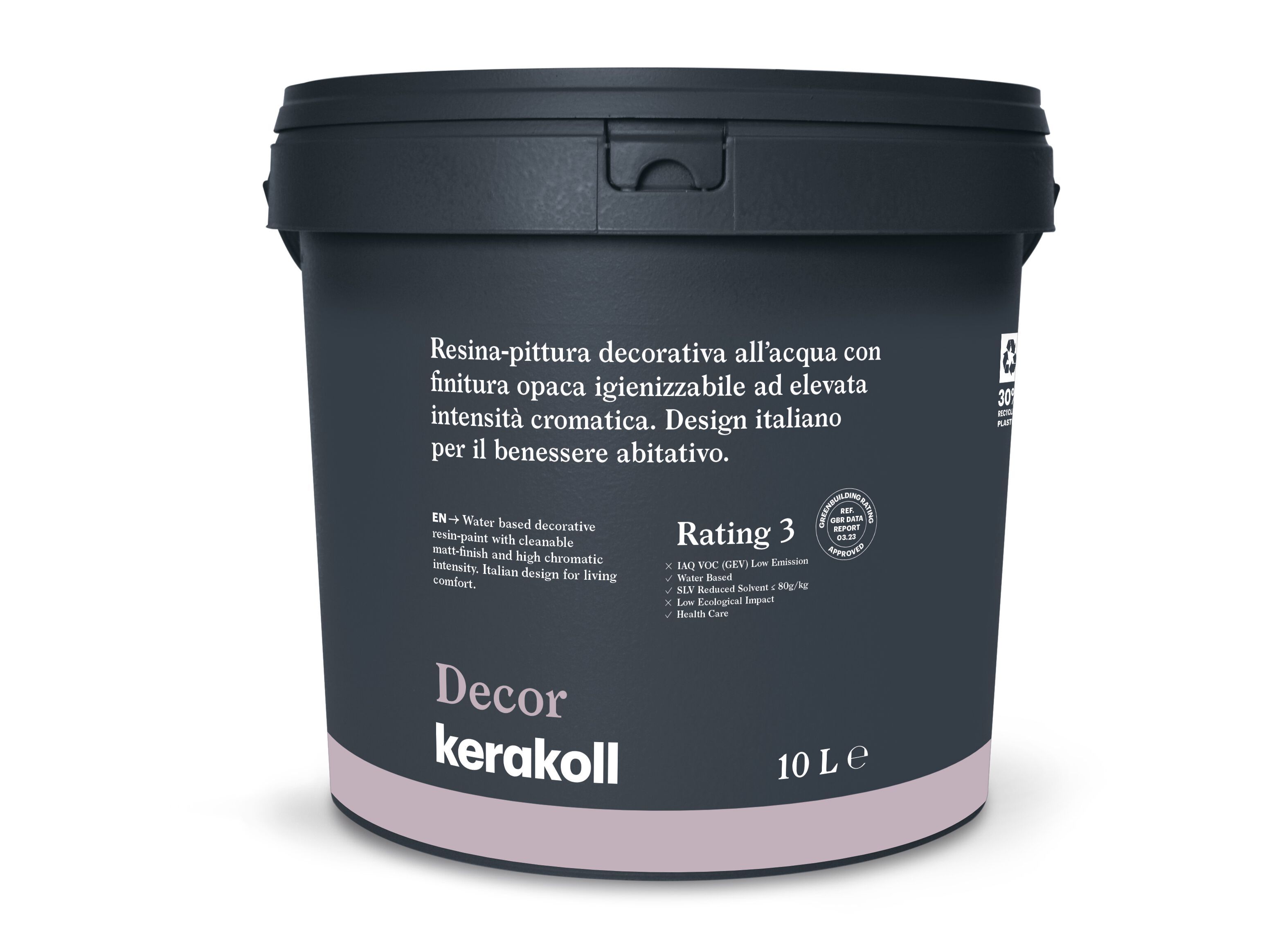 DECOR Water-based decorative painting finish By Kerakoll Design