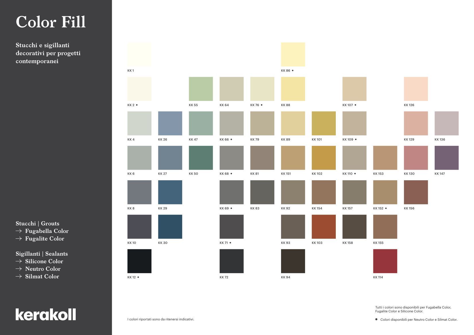 FUGALITE COLOR Flooring grout By Kerakoll Design