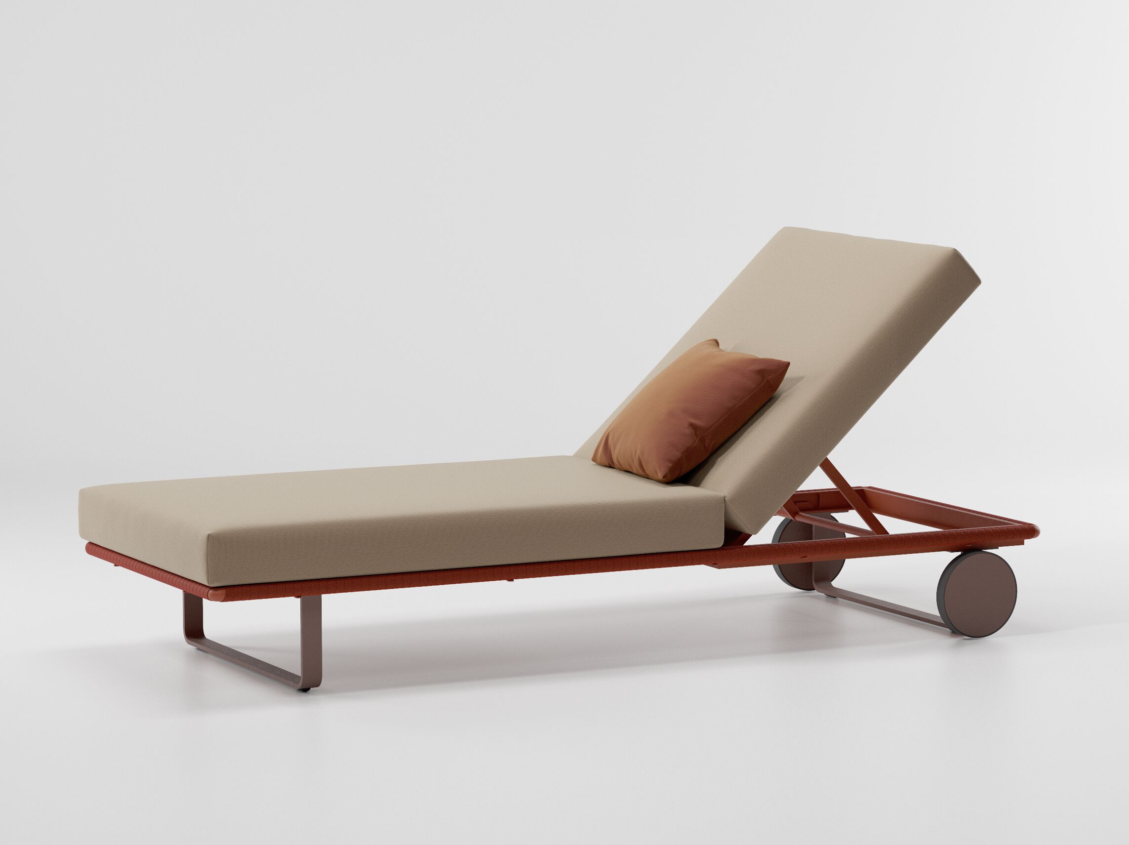 BITTA Recliner sun lounger By Kettal | design Rodolfo Dordoni