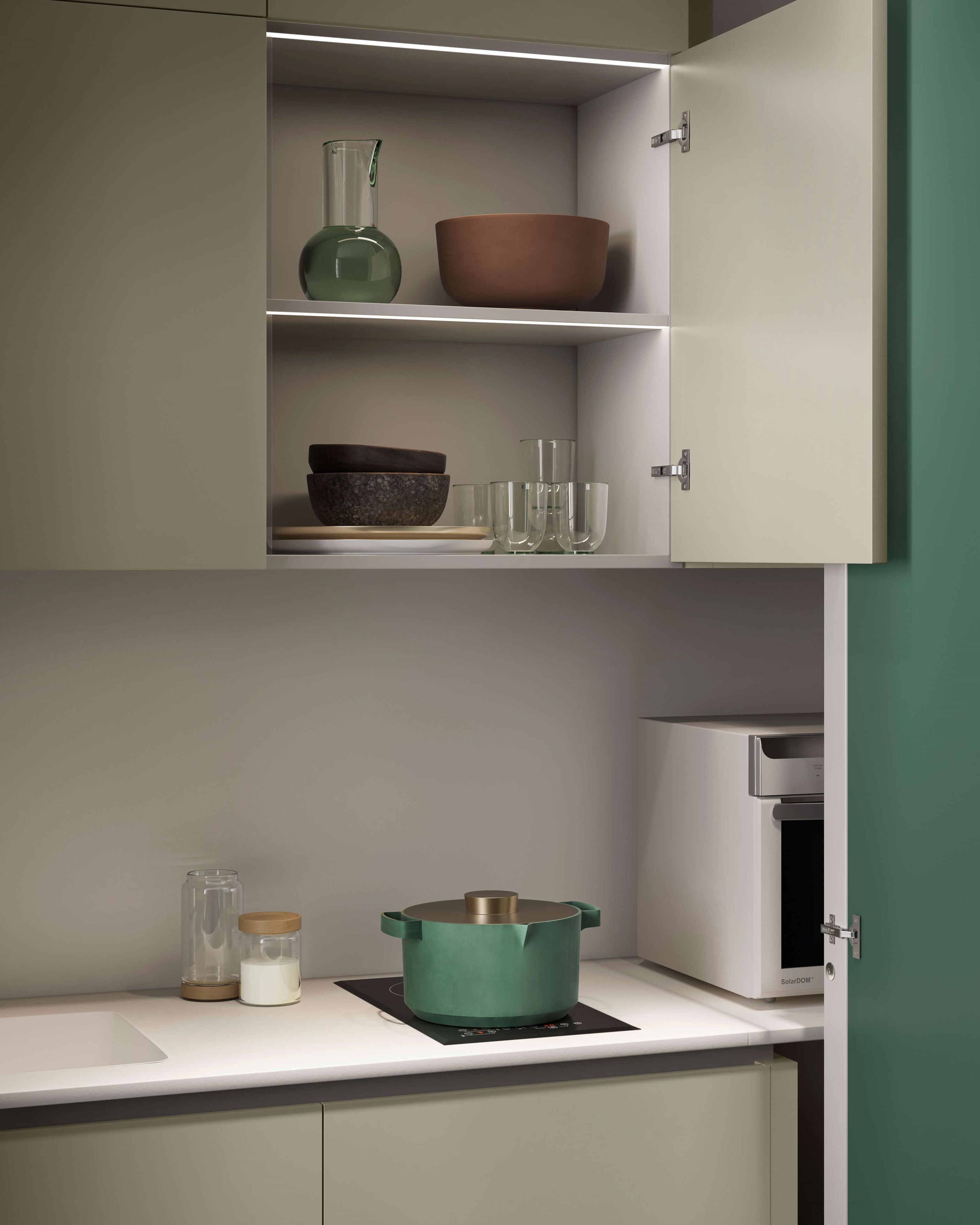 CUSTOM KITCHENS | Mini kitchen Custom Kitchens Collection By GAROFOLI