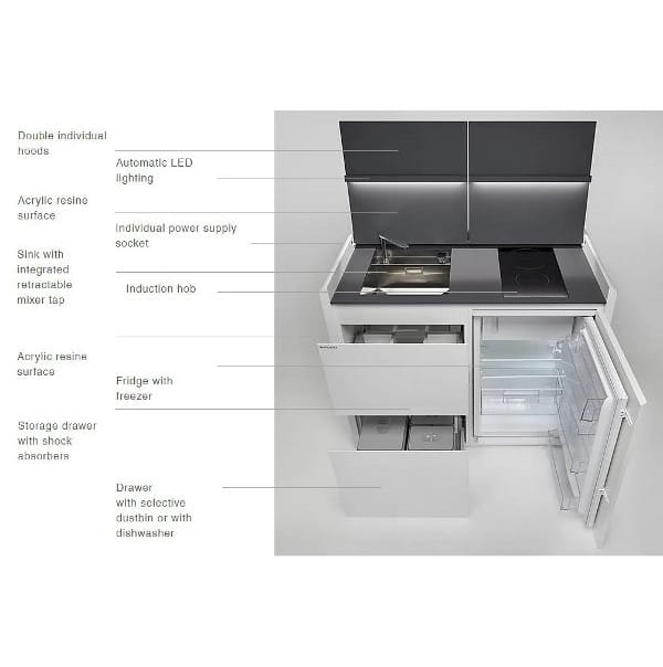 K6 Hideaway mini kitchen By Kitchoo