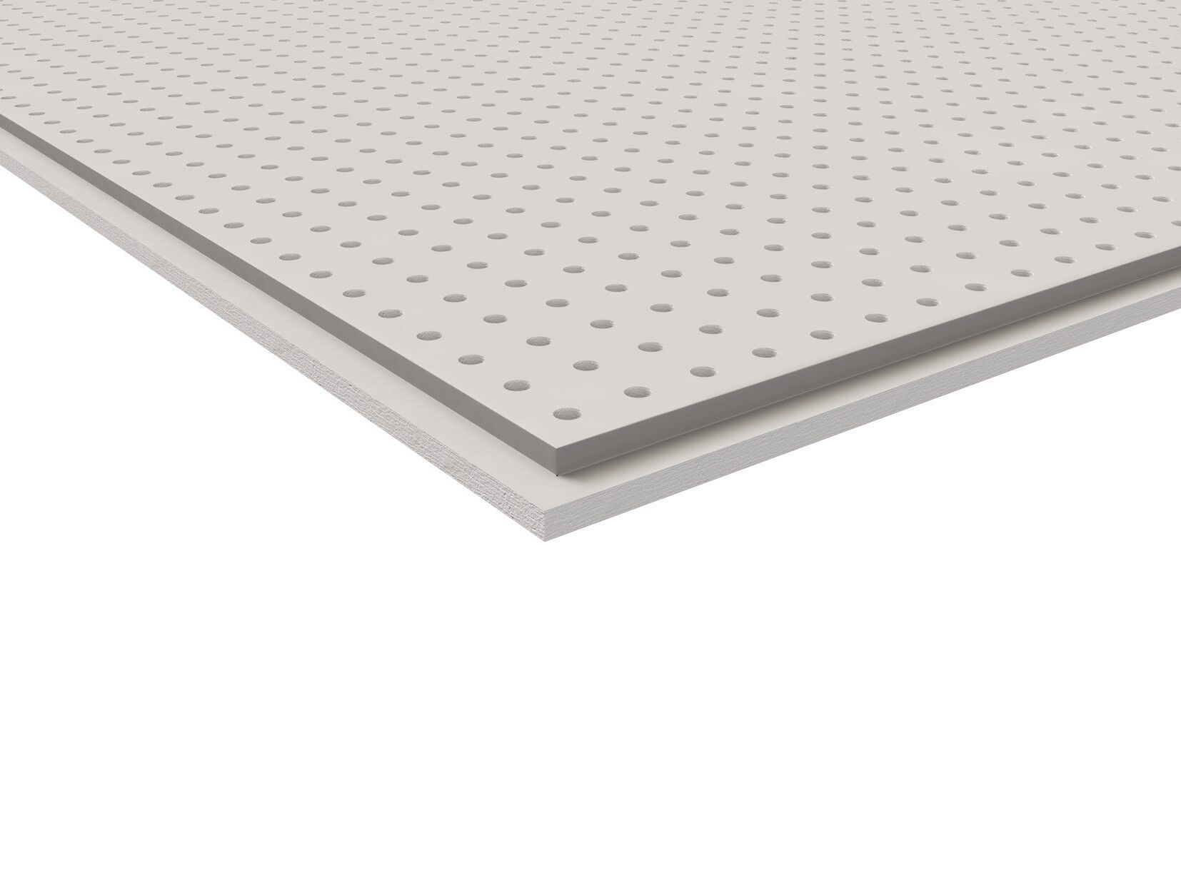 CLEANEO 8/18R UFF Acoustic gypsum plasterboard for suspended ceiling By Knauf Italia