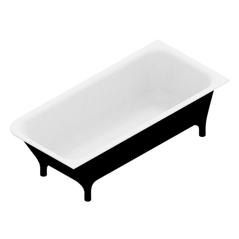 MORPHING FREE STANDING Rectangular bathtub By Kos by Zucchetti | design ...