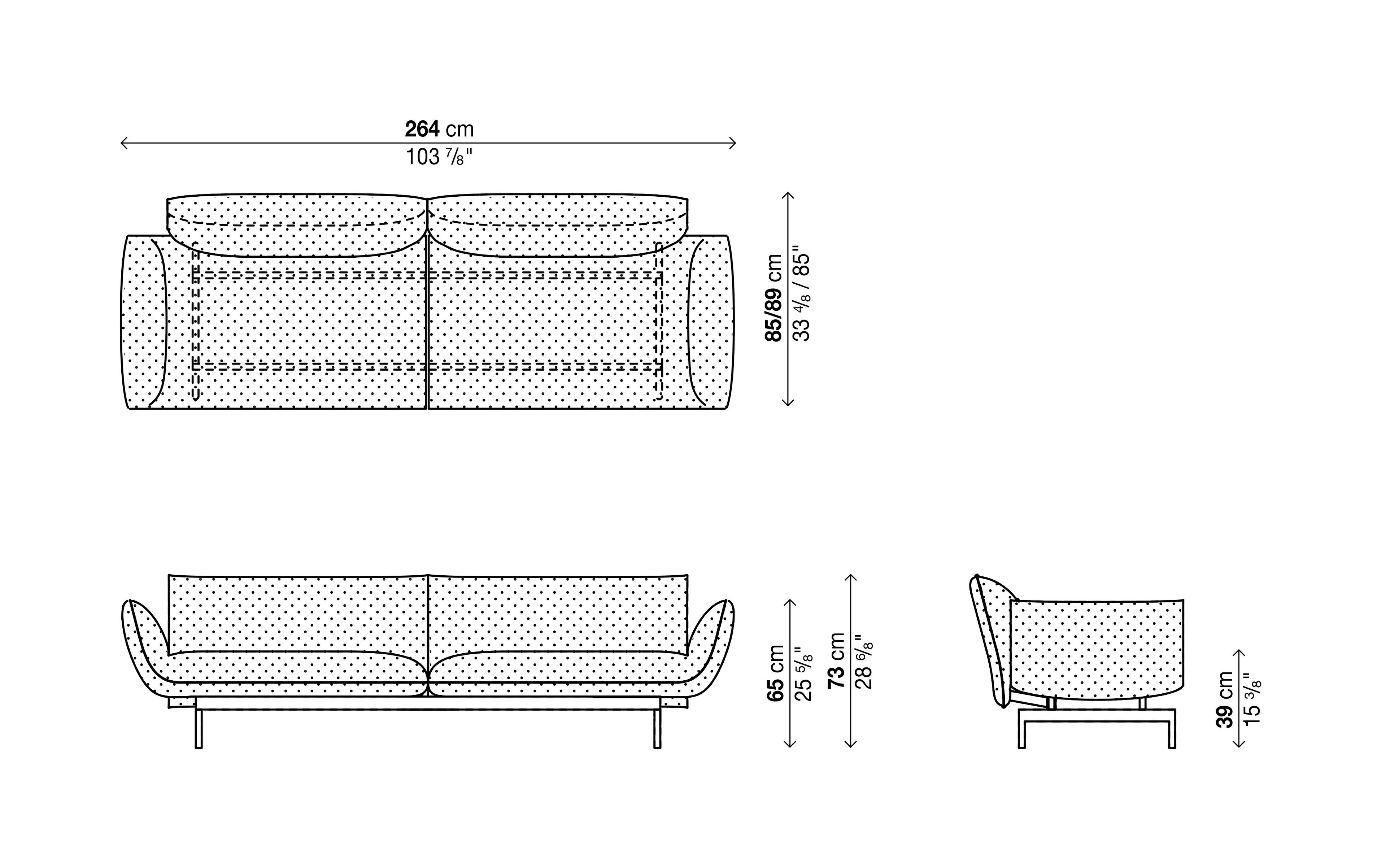 TENSO Sofa By Kristalia