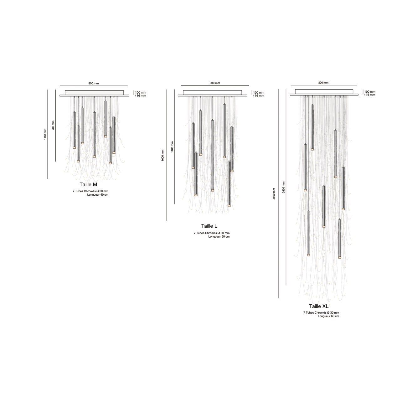 TUBE L7 Suspension By MOSS SERIES | design Isa Moss