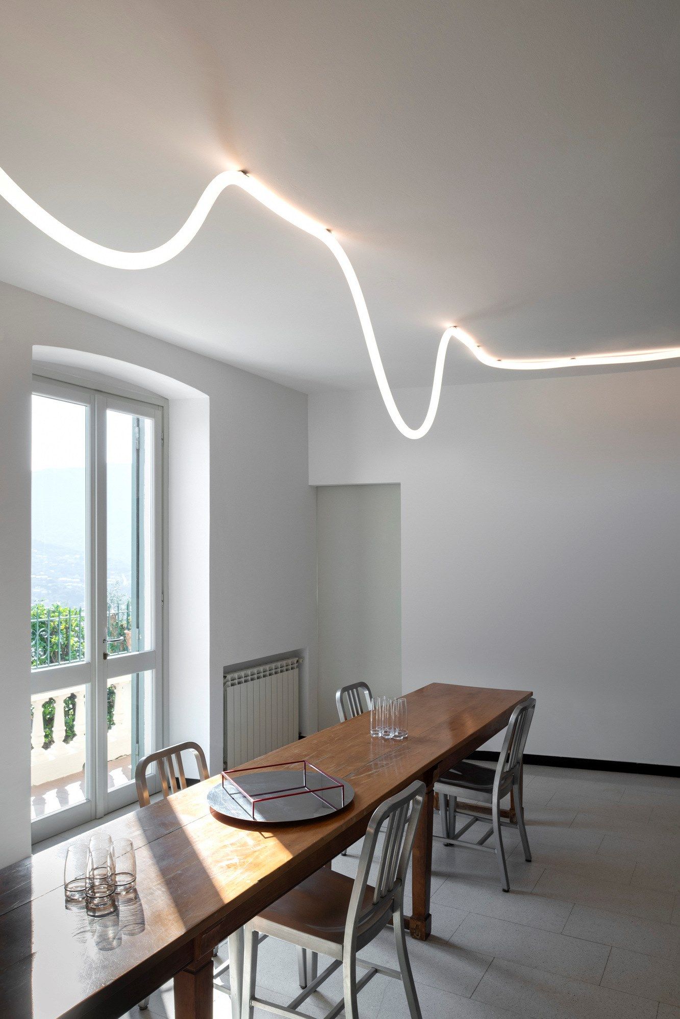 LA LINEA wall lamp By Artemide design BIG - Bjarke Ingels Group