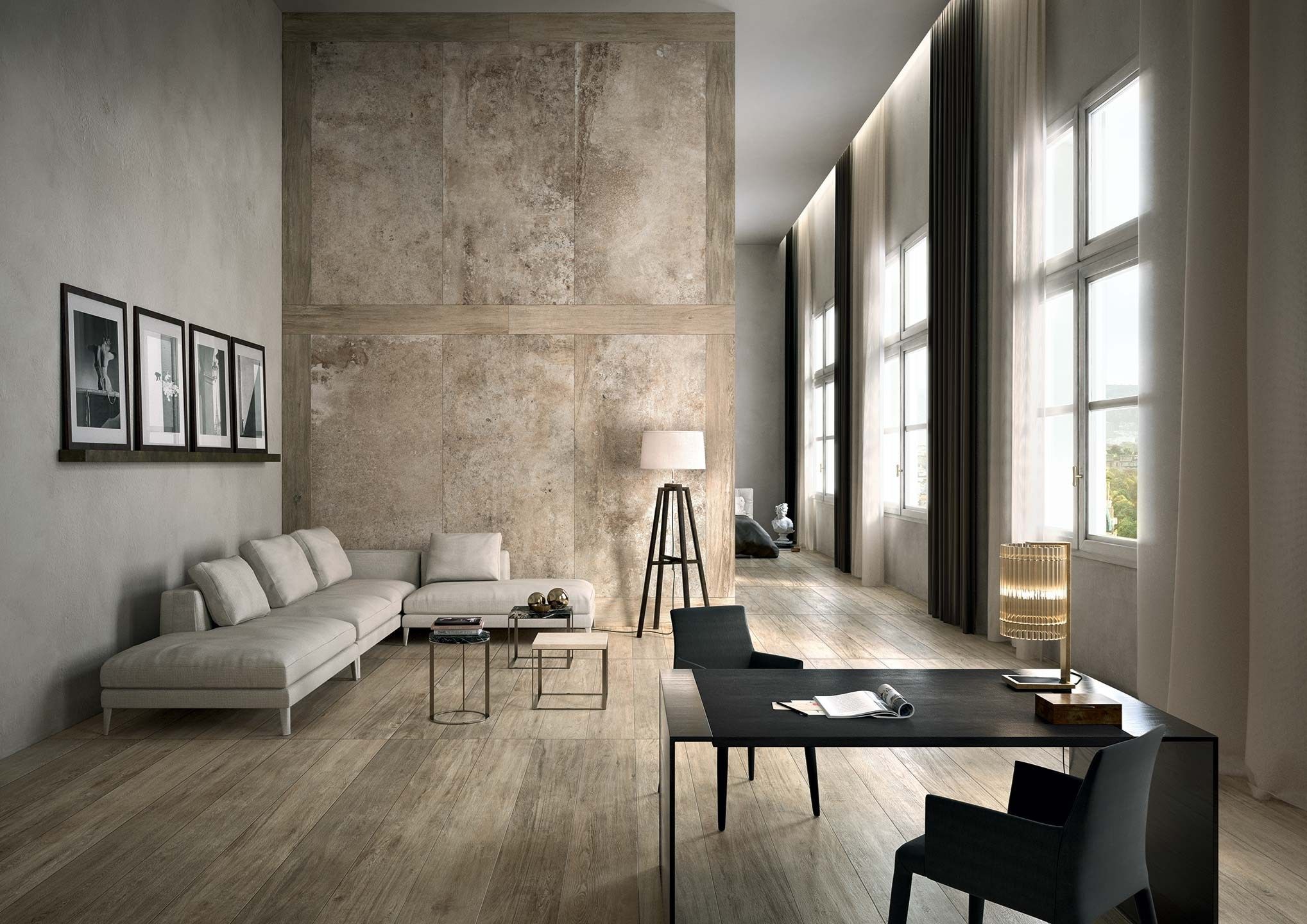 Porcelain stoneware wall/floor tiles LA ROCHE DI REX By Rex