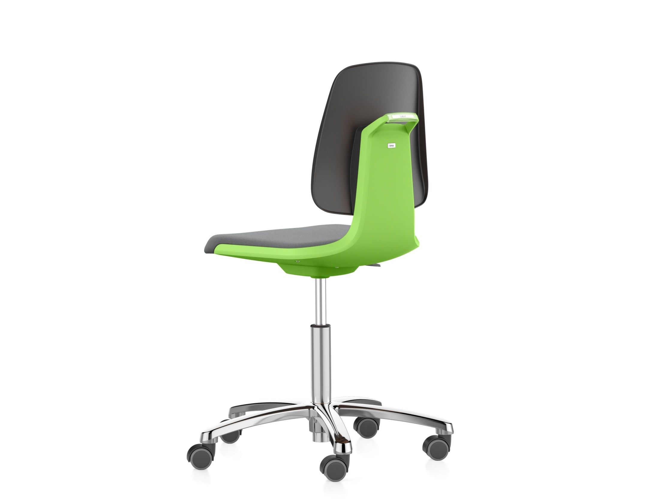Laboratory chair with 5-Spoke base and casters LABSIT 9123 By bimos ...