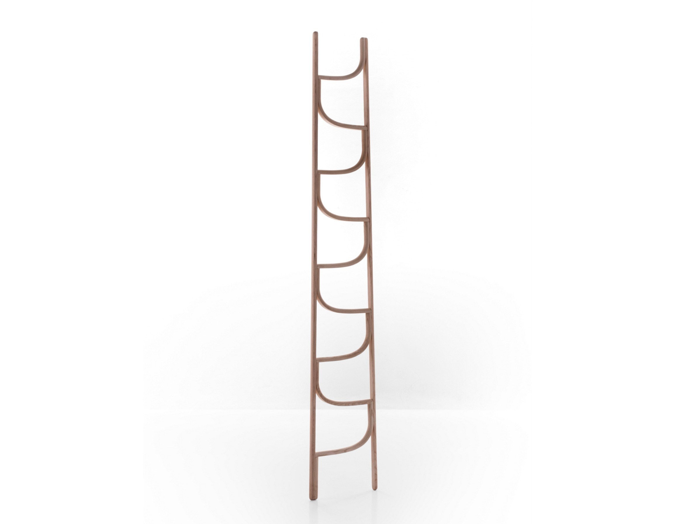 LADDER Solid wood magazine rack / towel rack By Wiener GTV Design ...