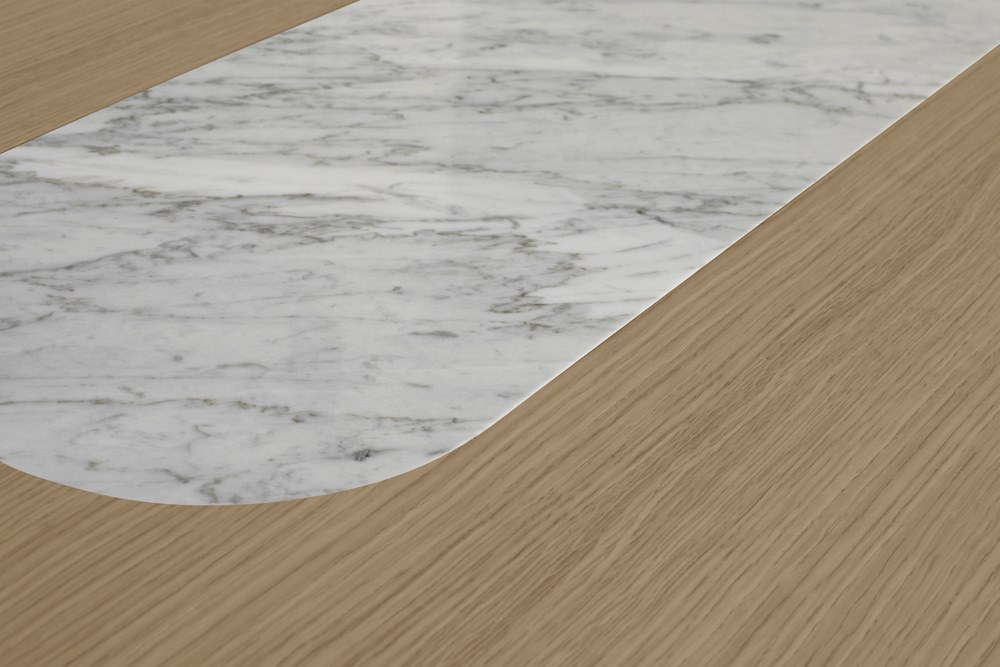 Tavolo ovale in MDF LAGO By TemaHome