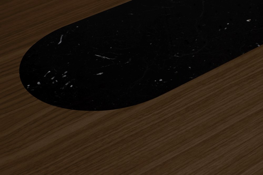 Tavolo ovale in MDF LAGO By TemaHome