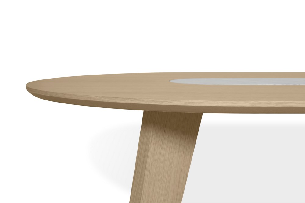Tavolo ovale in MDF LAGO By TemaHome