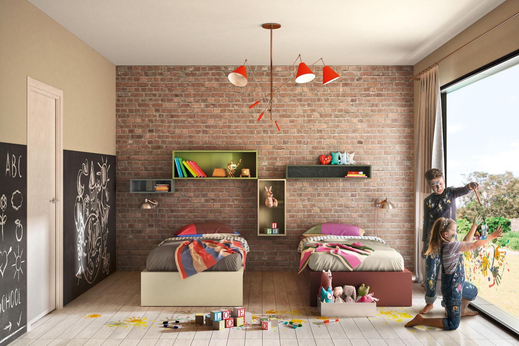 LAGOLINEA | Kids single bed By Lago design Daniele Lago