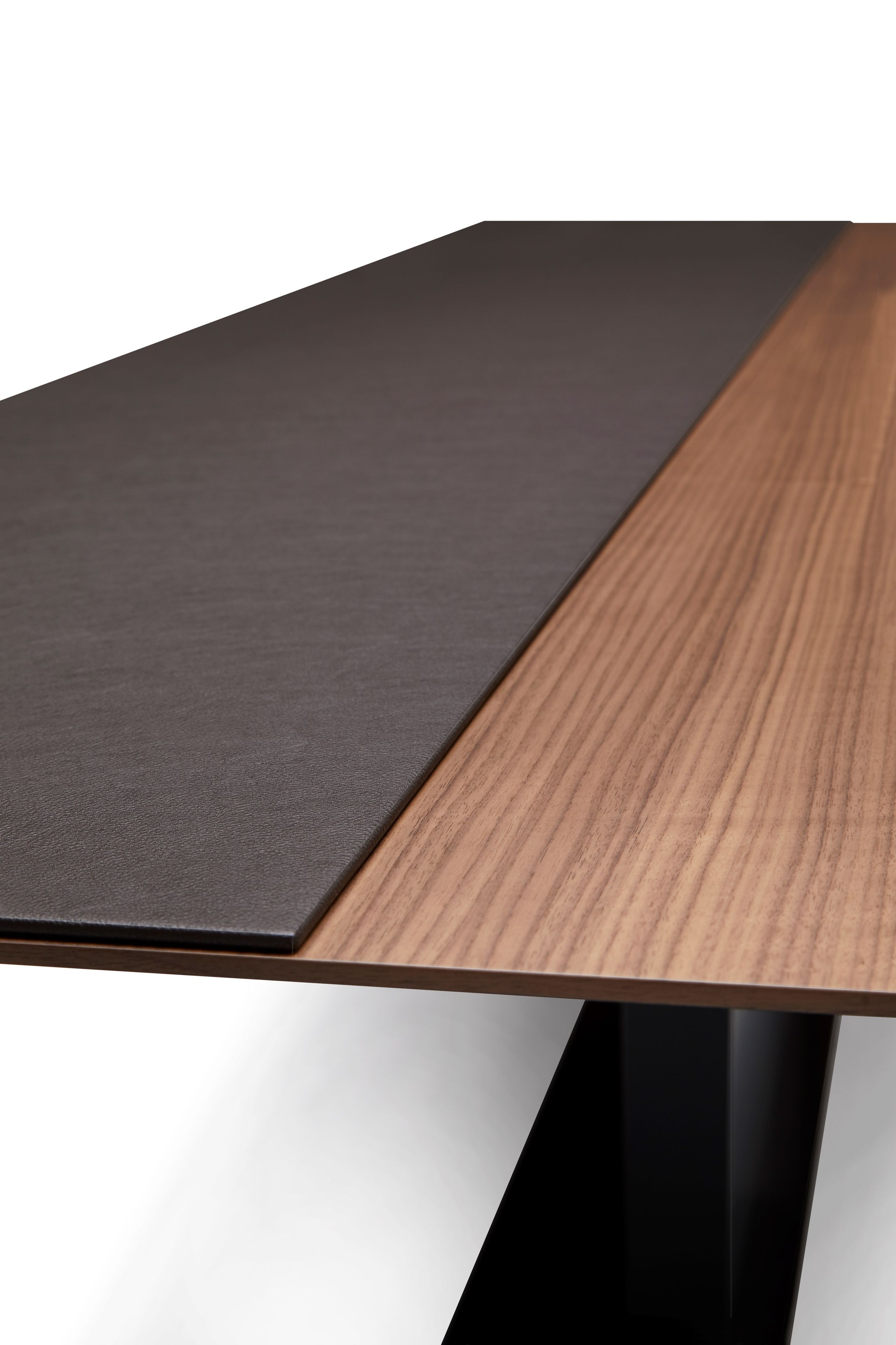 LAMESA | Executive desk Rectangular walnut executive desk By José ...