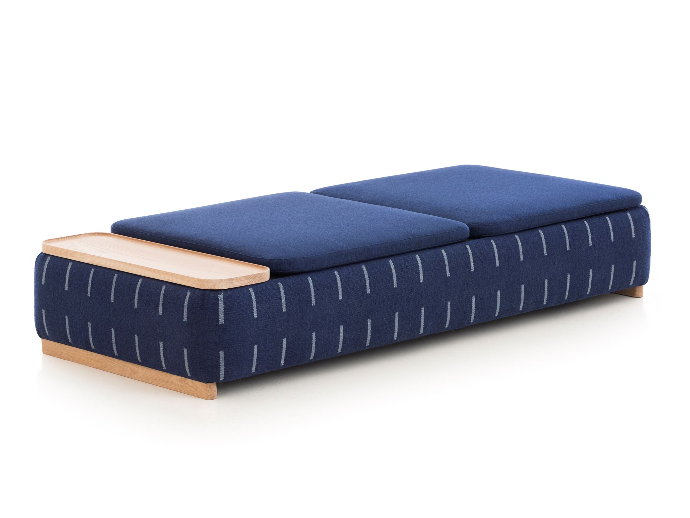 LAN | Rectangular pouf By GAN design Neri&Hu