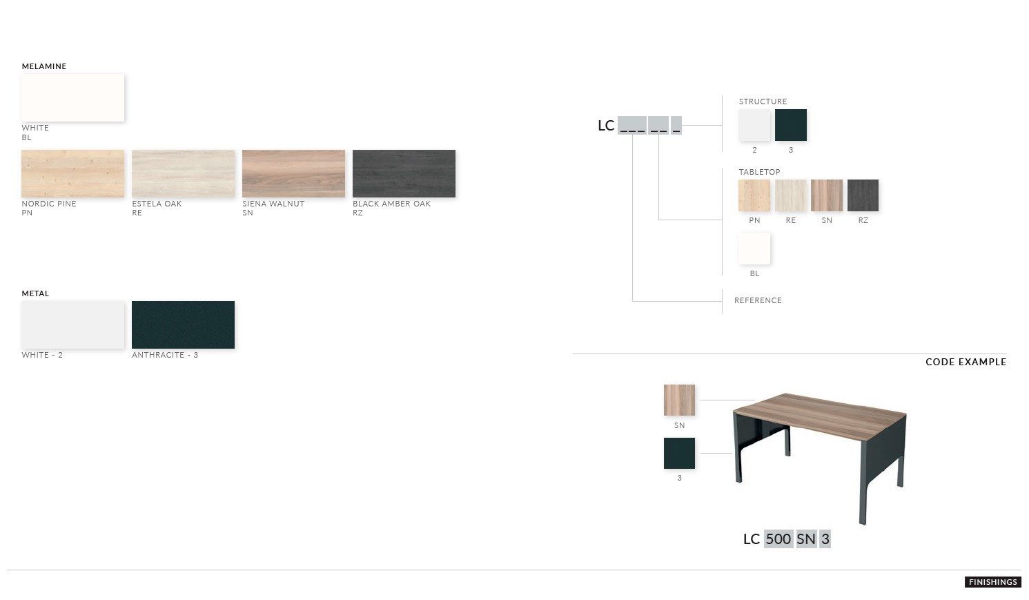 LANCE | Executive desk Lance Collection By Ofifran design Dorigo Design
