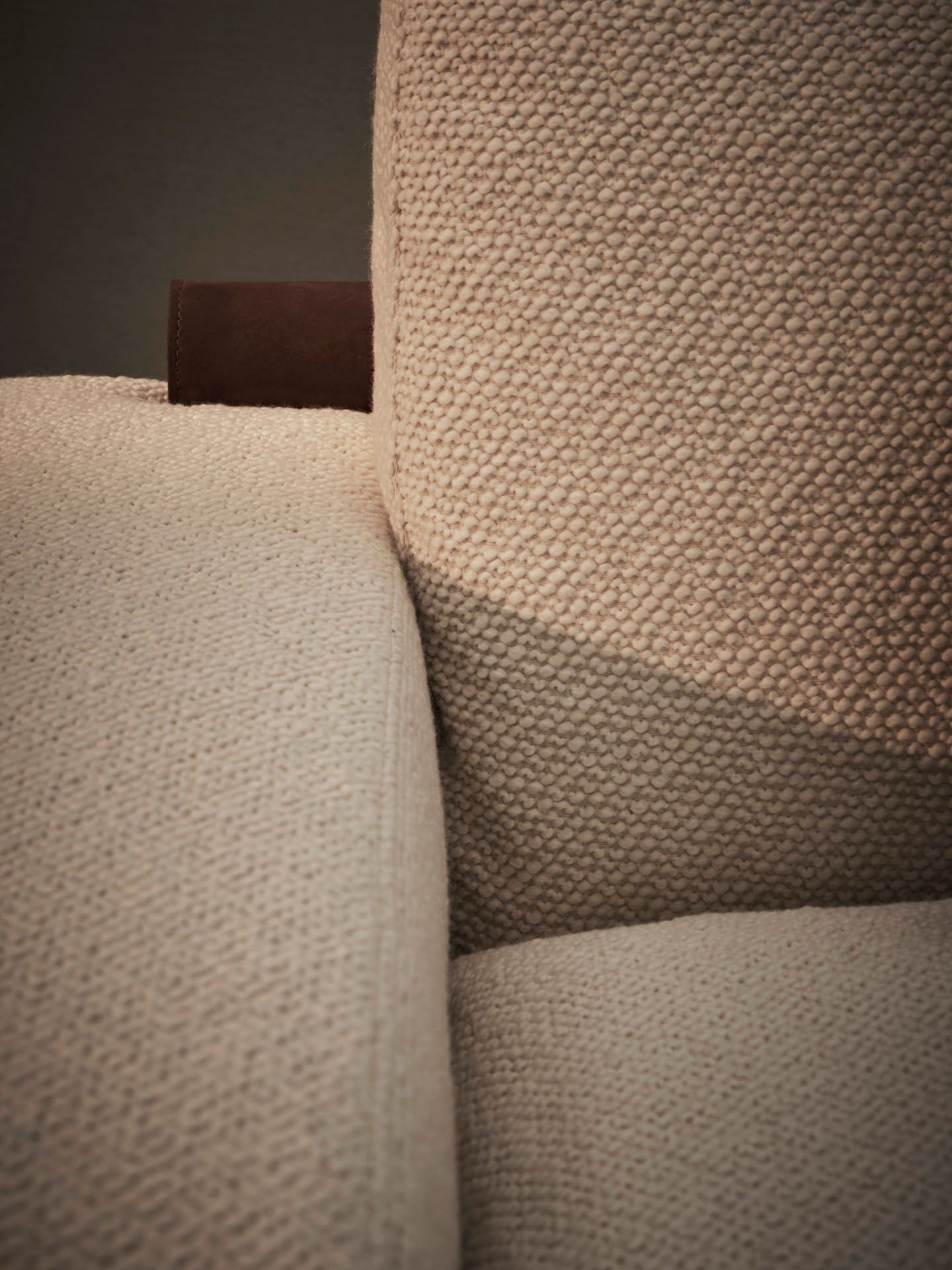 LANDÒ 2 seater fabric sofa By Nube Italia | design Fernando Buzzi