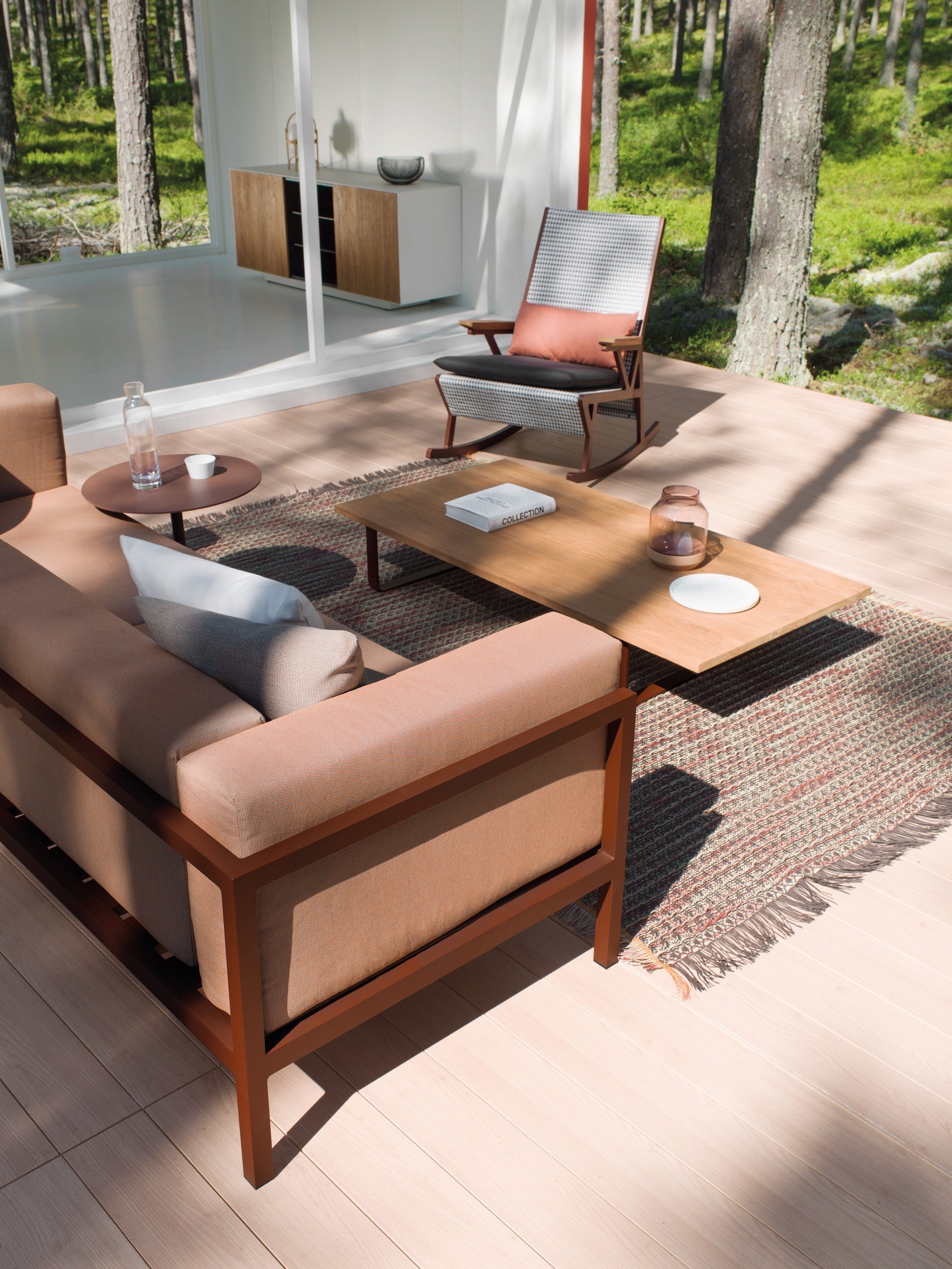 LANDSCAPE | 2 seater garden sofa By Kettal