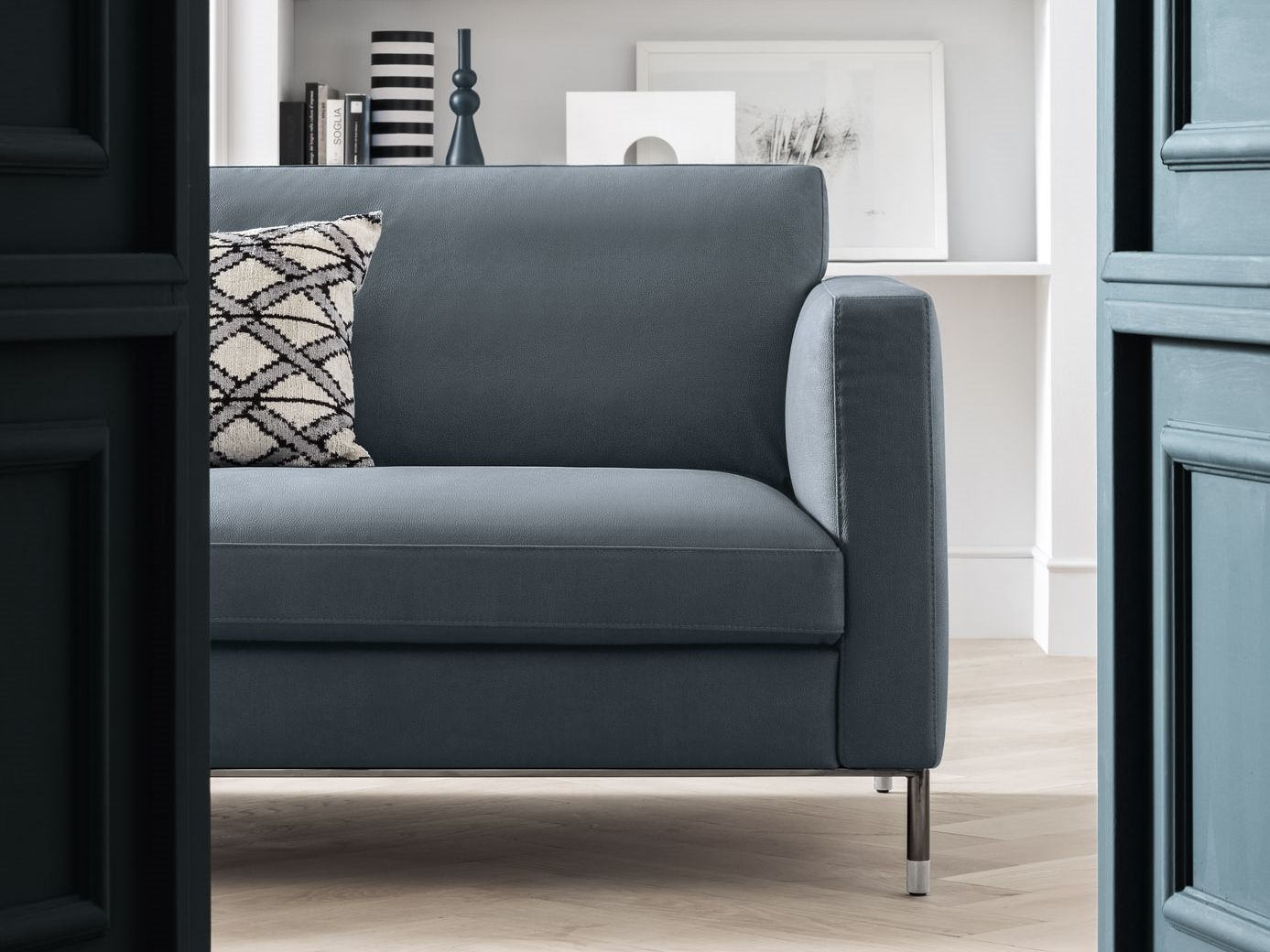 LARSON | Sofa with chaise longue By Felis design Gianluca Marcon