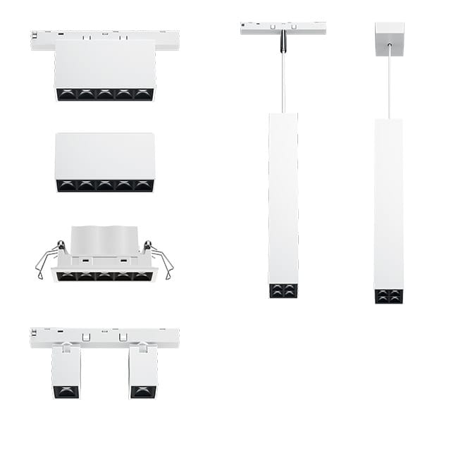 LASER BLADE XS LED aluminium track-Light By iGuzzini