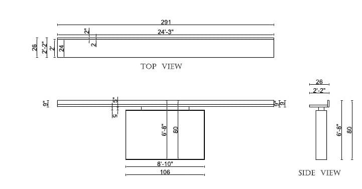 LATITUDE Console rectangulaire By ENNE | design Christophe Pillet