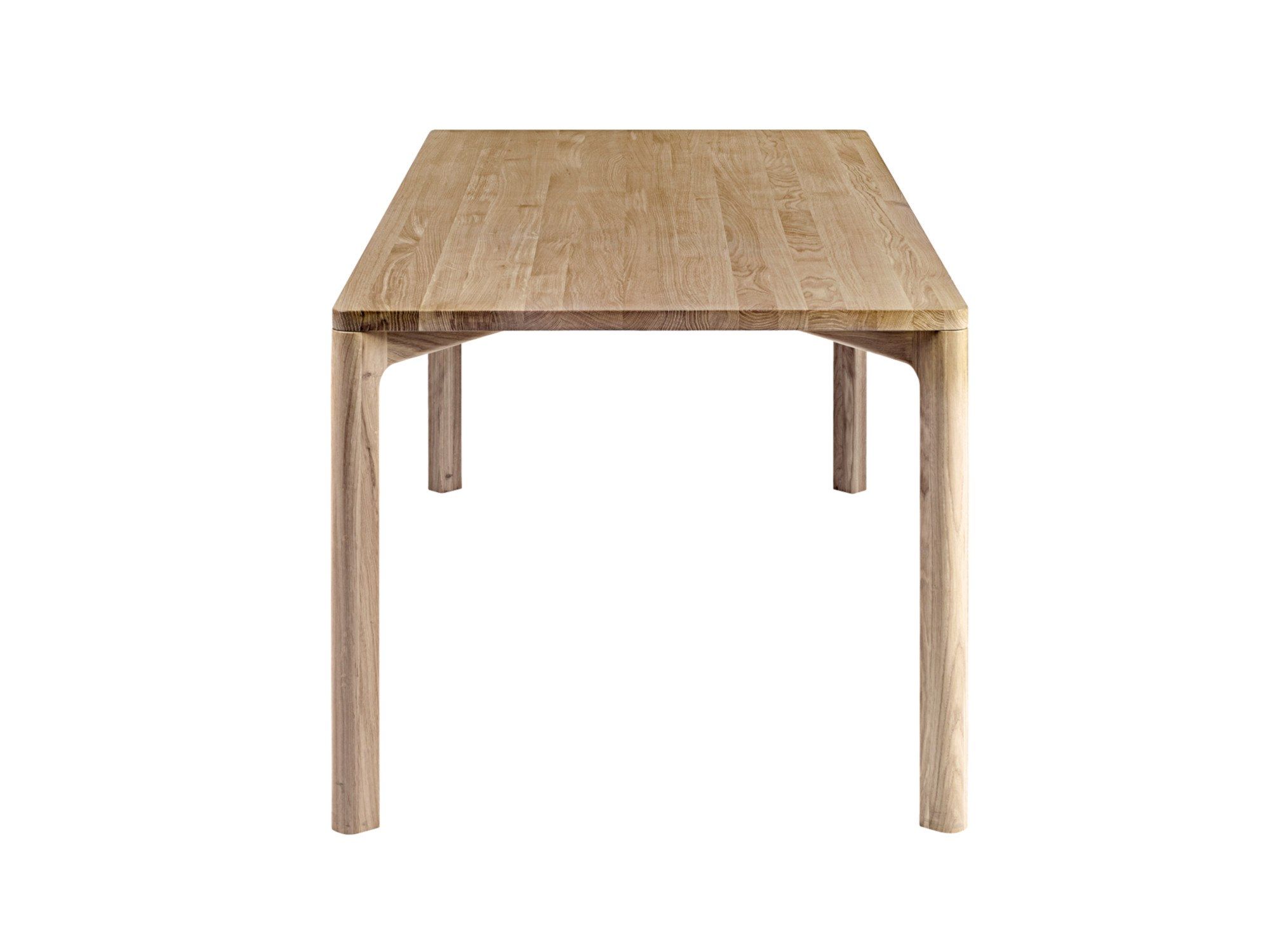 Rectangular solid wood dining table LAVADO By Woak design Rainer Bachschmid