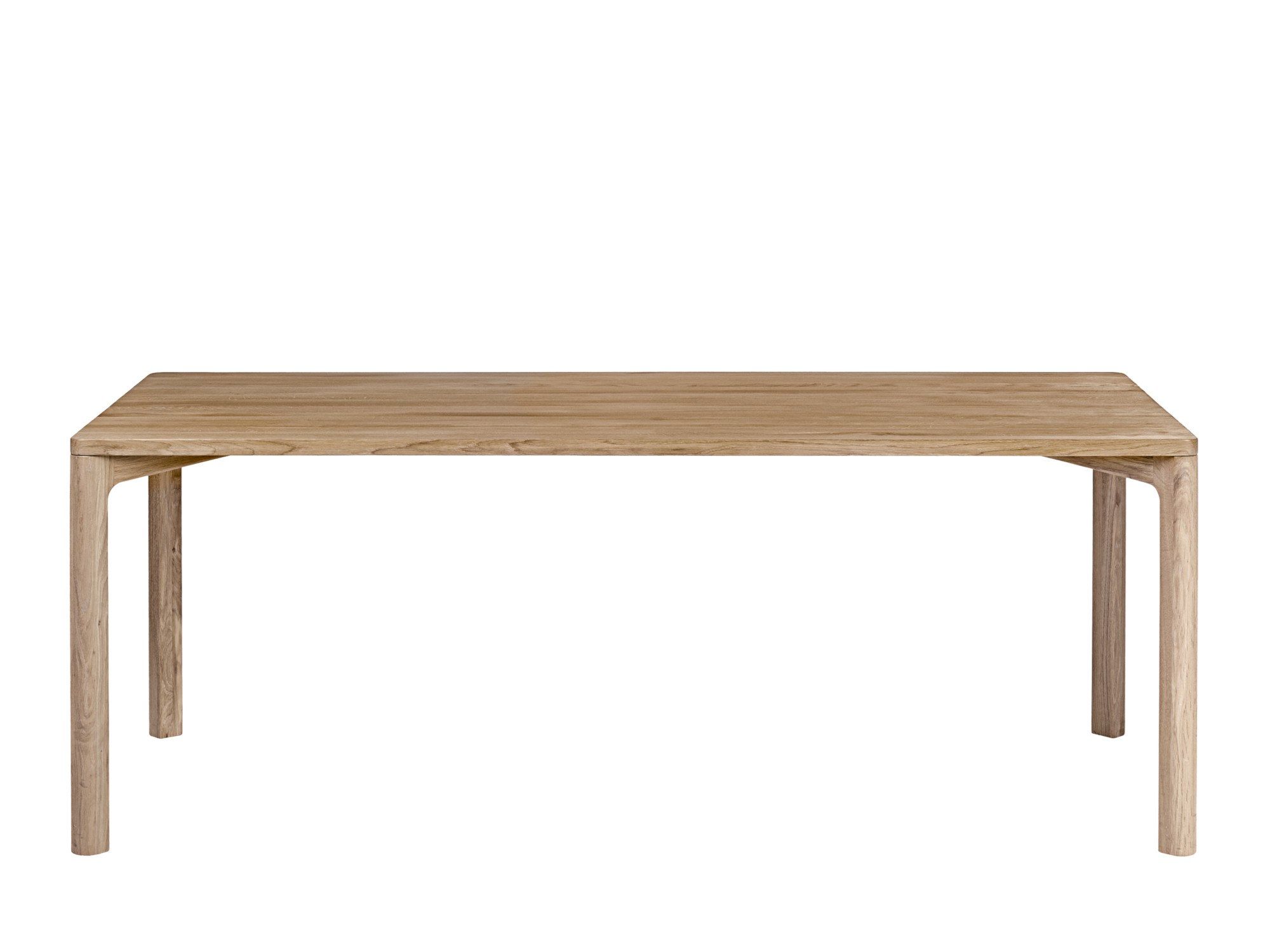 Rectangular solid wood dining table LAVADO By Woak design Rainer Bachschmid