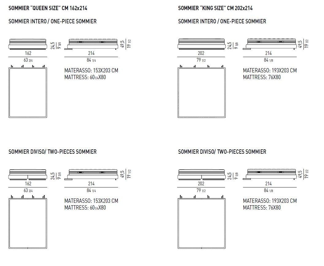 LAWRENCE Bed By Minotti | design Rodolfo Dordoni