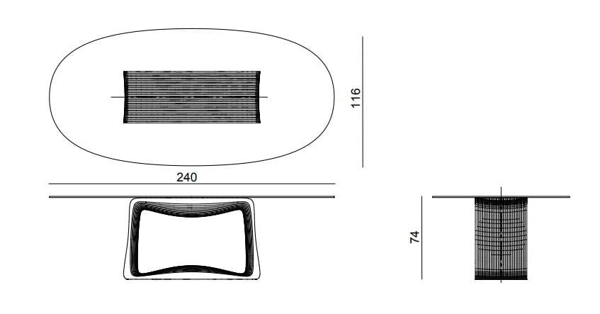 LAYER | Table By BBB design Franco Poli