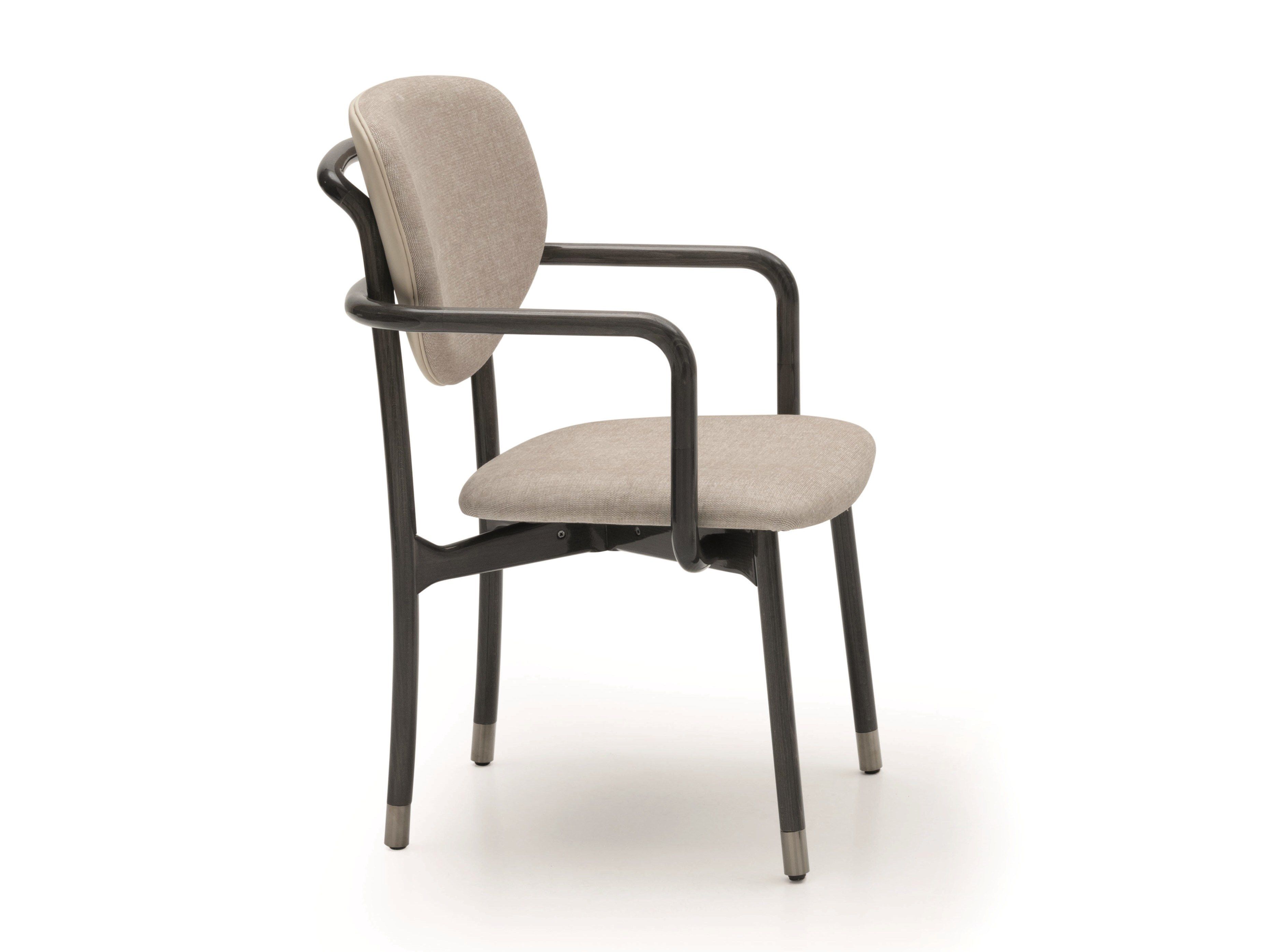 LAYLA | Chair with armrests Fabric chair with armrests By Costantini ...